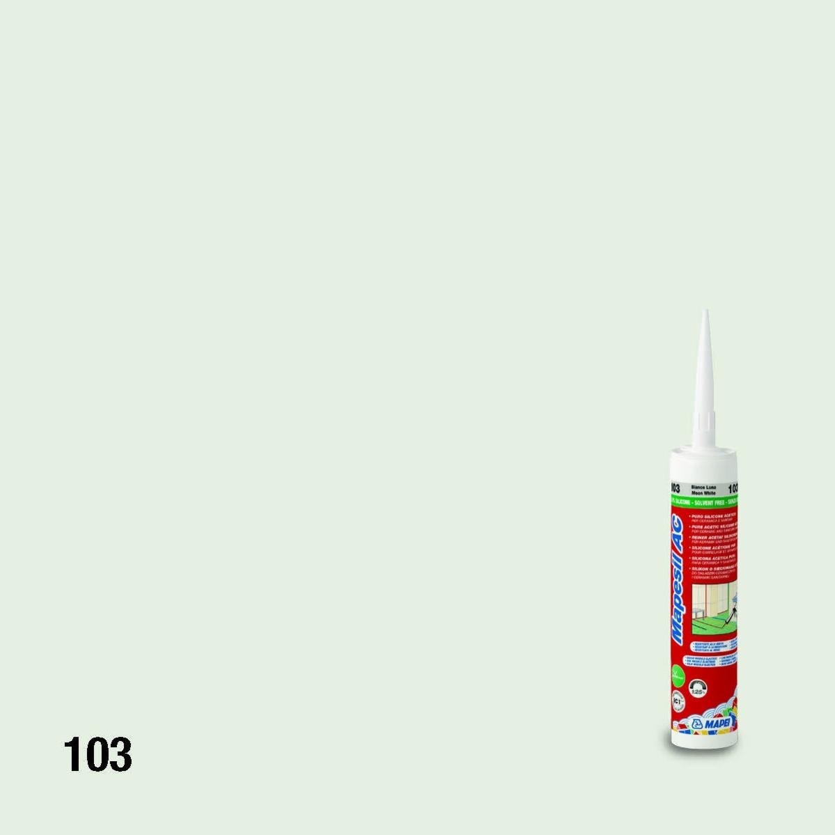 Giunto di dilatazione Mapesil AC 103 trasparente 0.31 Kg | Leroy Merlin