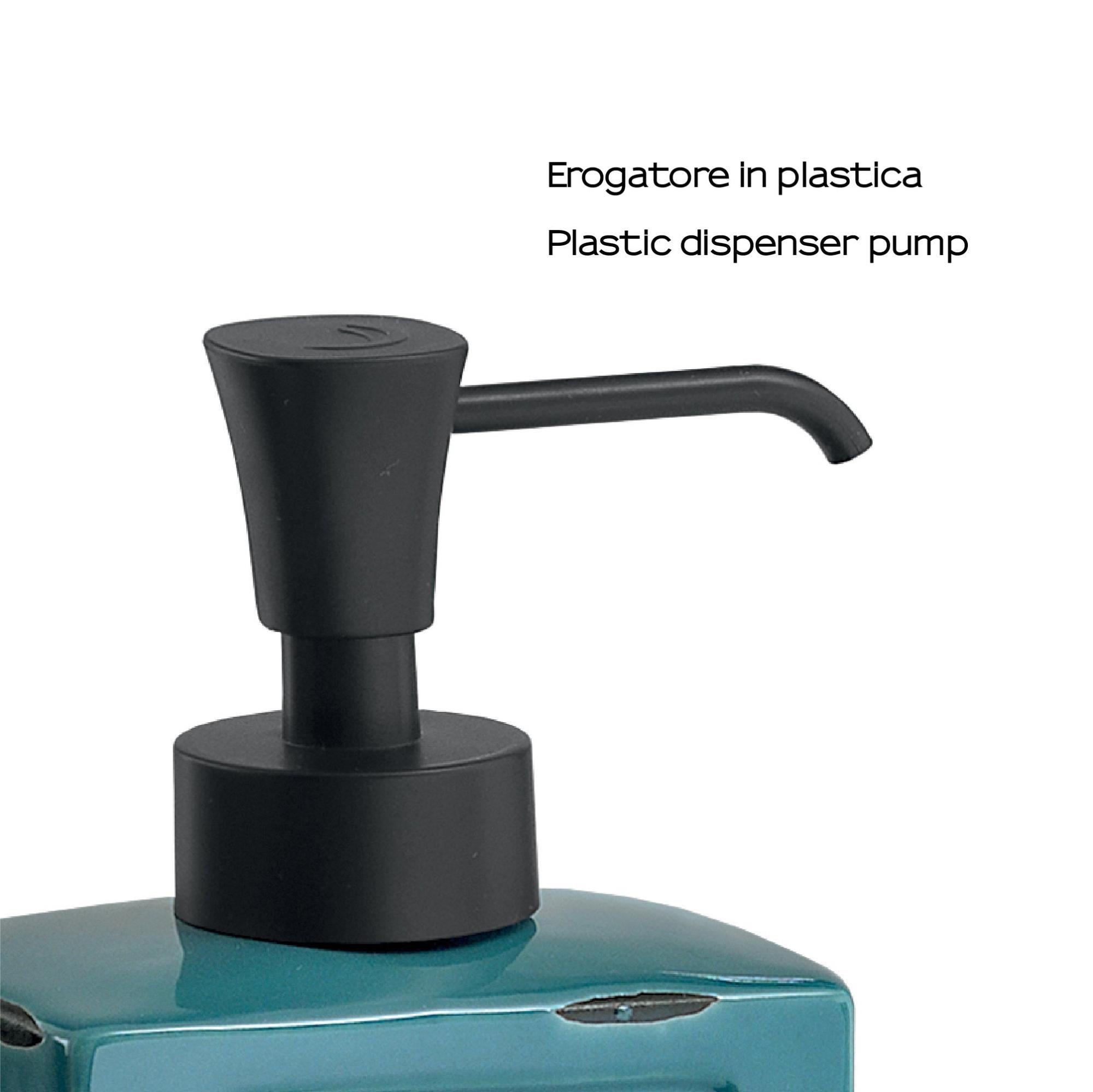 Dispenser Vivienne blu in ceramica | Leroy Merlin