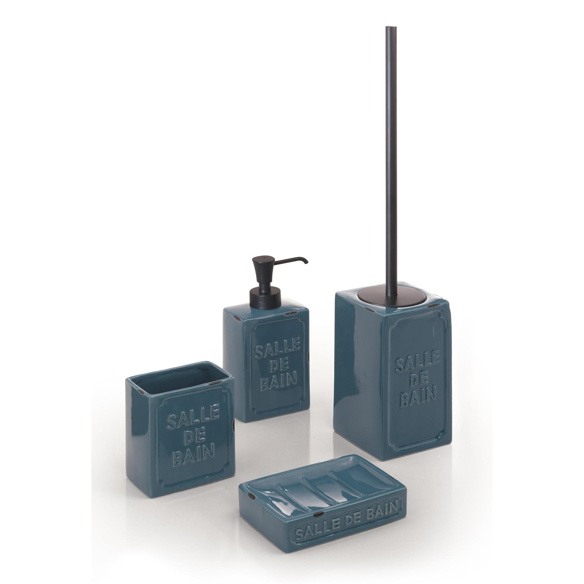 Dispenser Vivienne blu in ceramica | Leroy Merlin