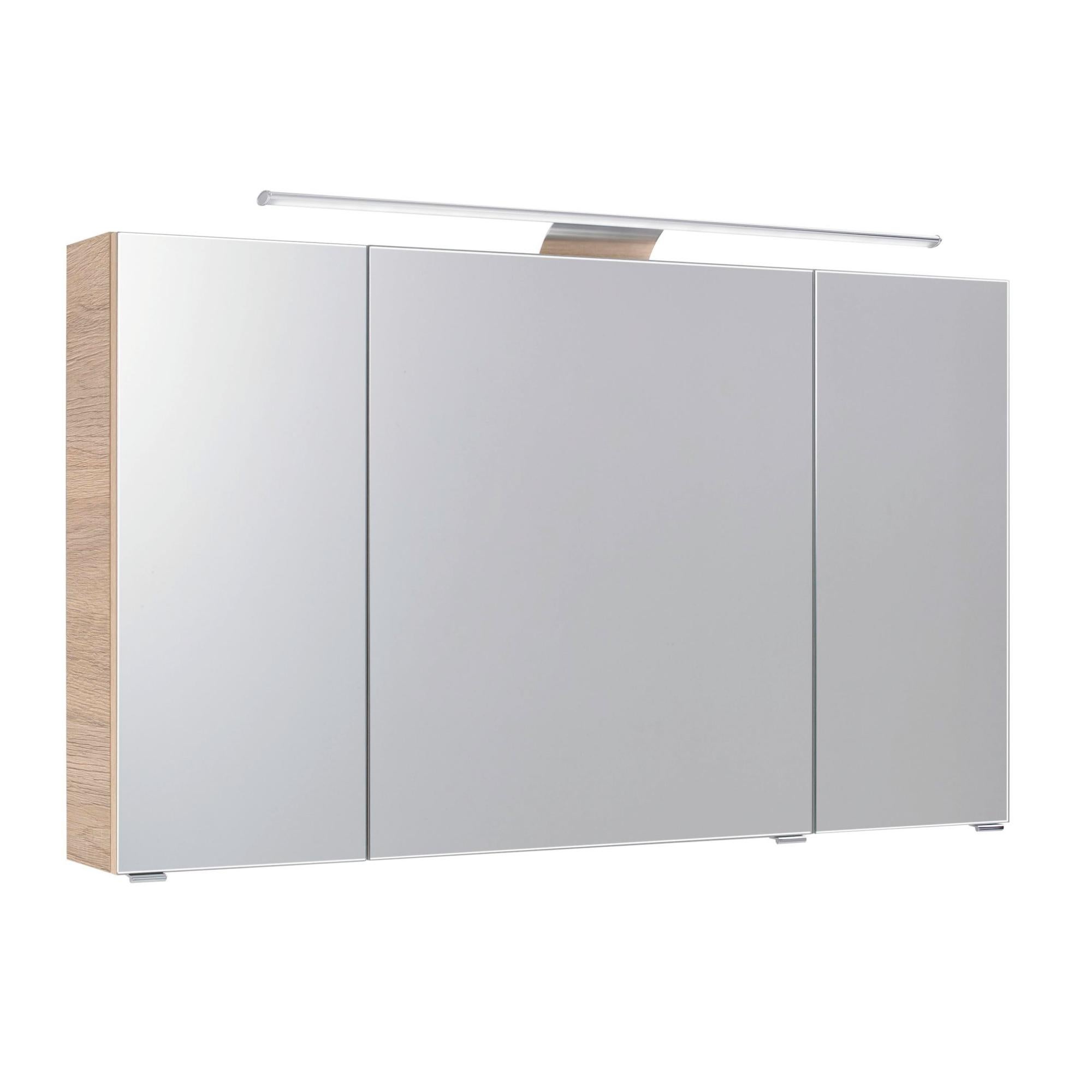 Pensile con luce Cassca L 120 x P 17 x H 70 cm bianco Pelipal | Leroy ...