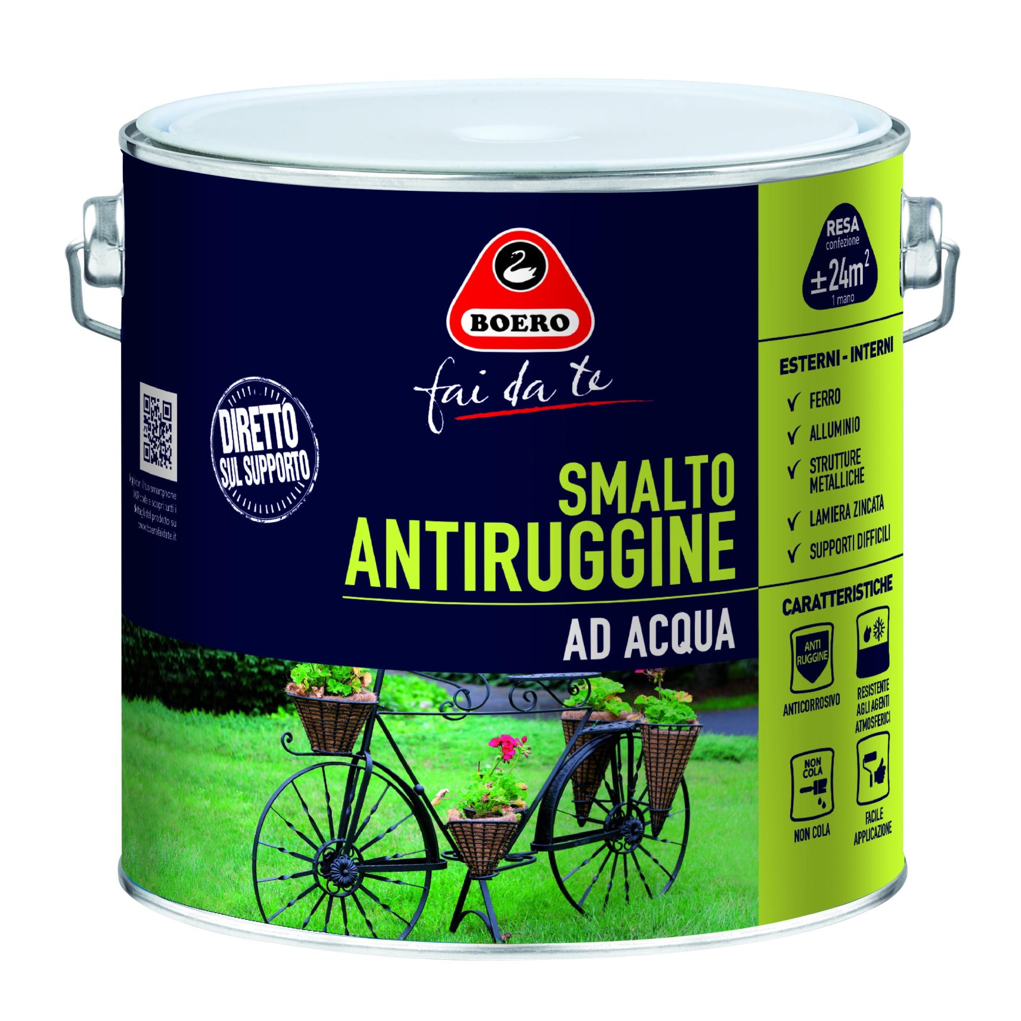 Vernice da esterno BOERO FAI DA TE testa di moro 2 L | Leroy Merlin