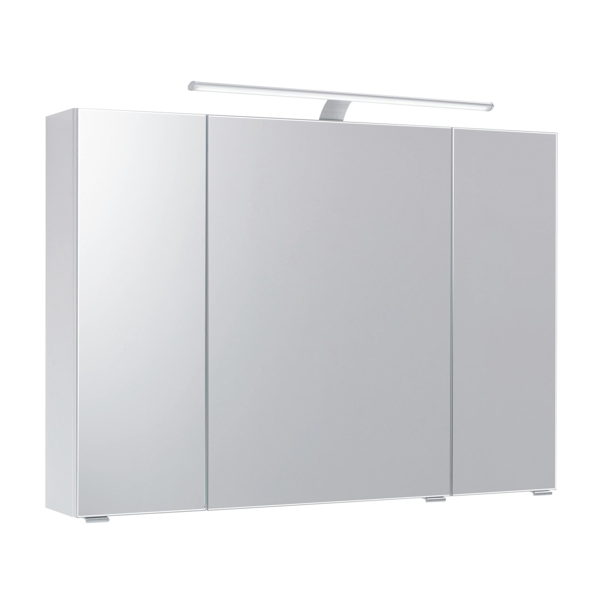 Pensile con luce Cassca L 100 x P 10 x H 70 cm bianco Pelipal | Leroy ...