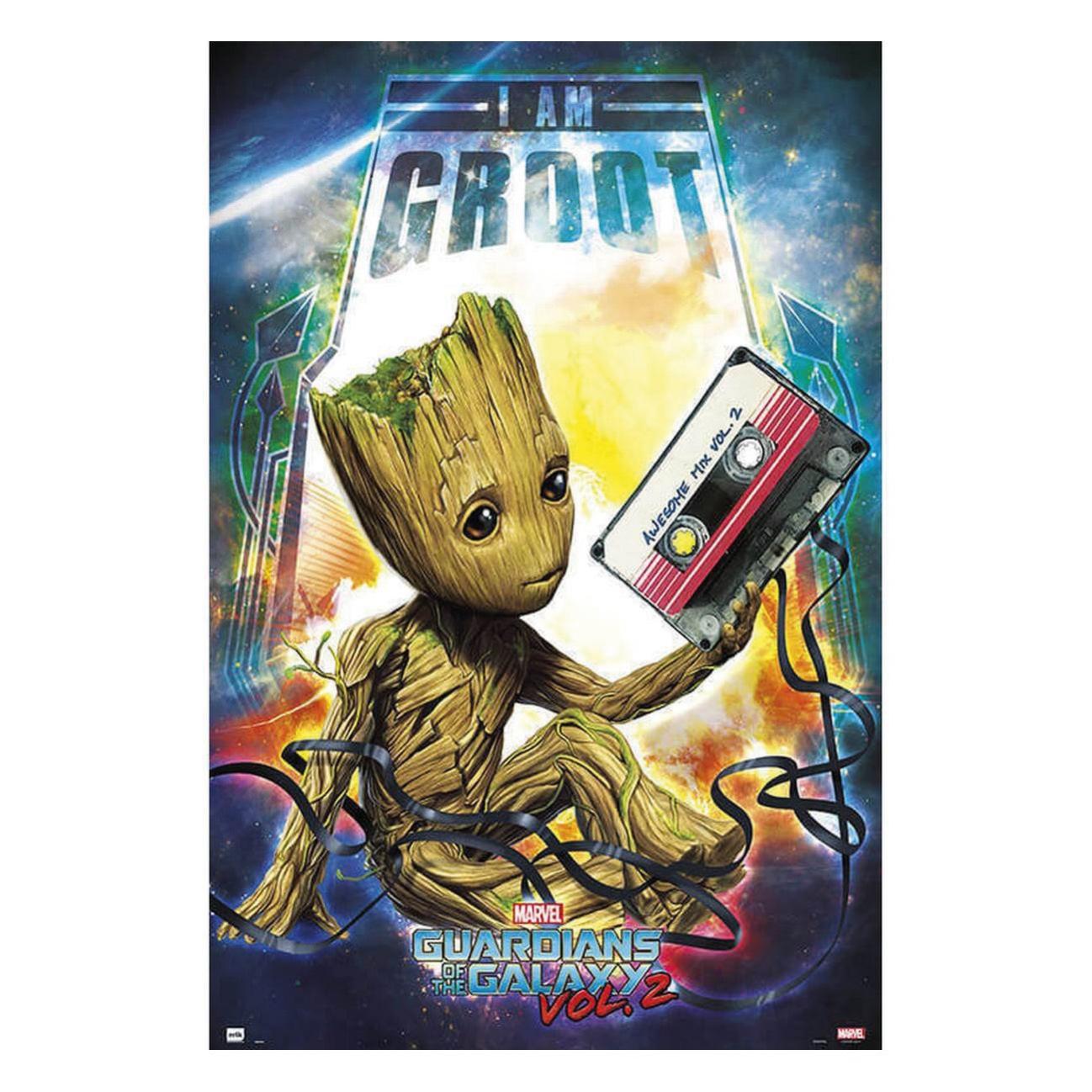 Poster Guardians Groot 61x91.5 cm | Leroy Merlin