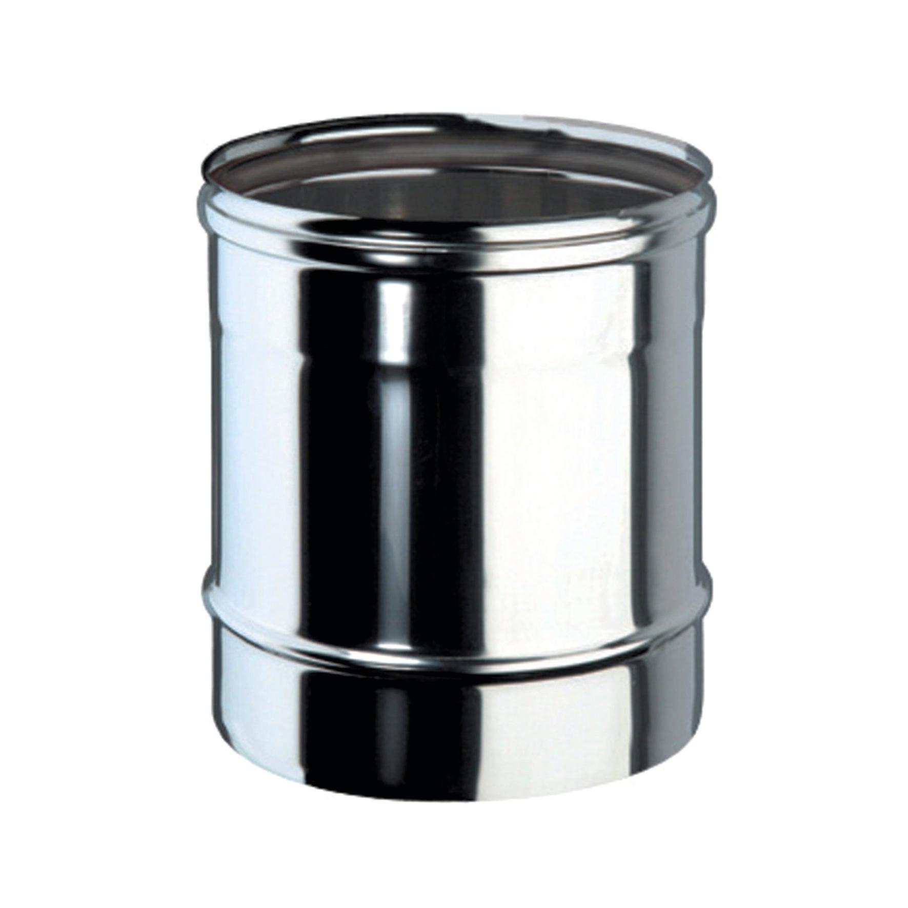 Tubo in inox L 25 cm x Ø 200 mm | Leroy Merlin