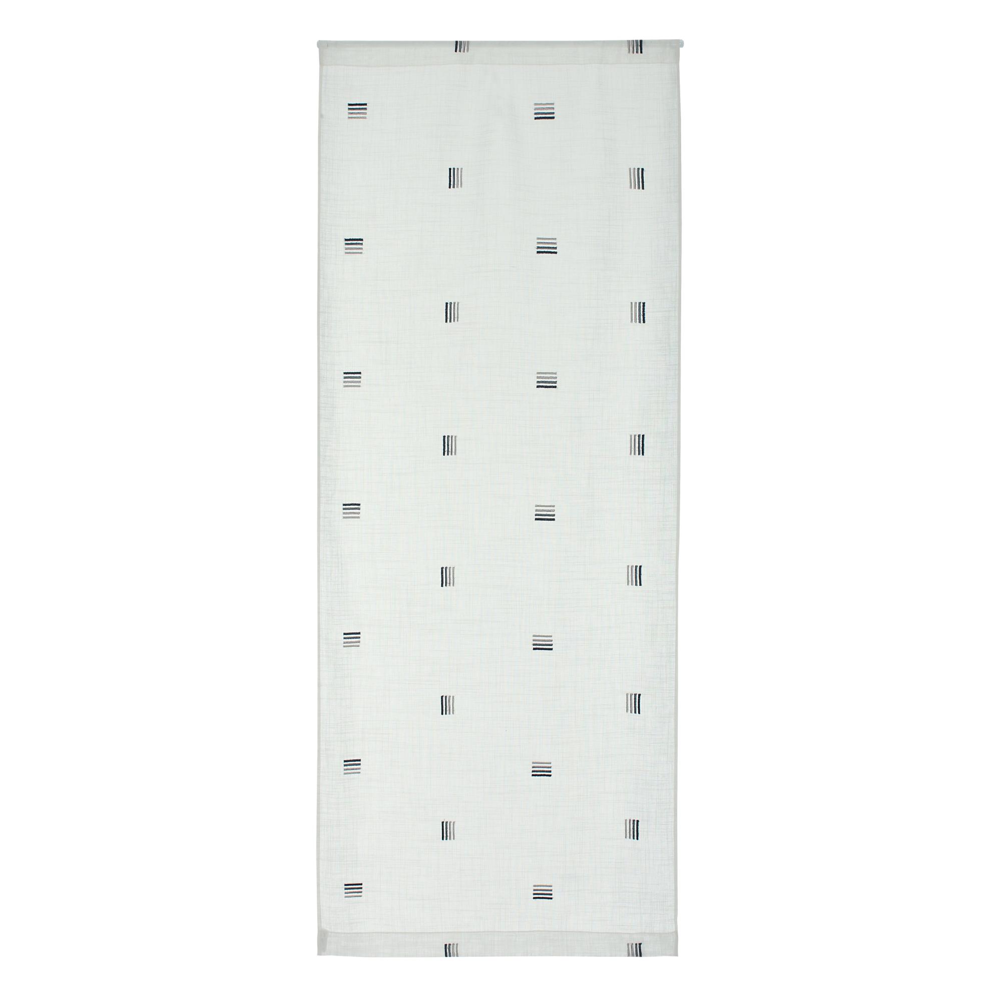 Tendina a vetro filtrante Nerea bianco tunnel 60x150 cm | Leroy Merlin