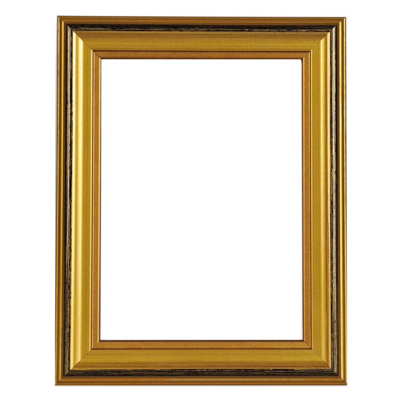 Cornice INSPIRE Loira oro e rosso opaco per foto da 60x80 cm | Leroy Merlin