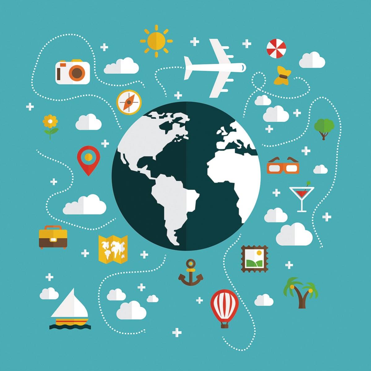 Dipinto su tela Funny Italy Map 30x30 cm | Leroy Merlin