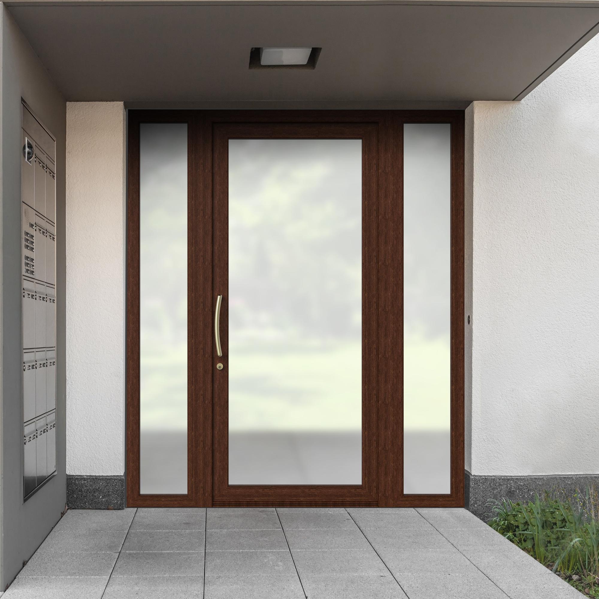 Portoncino d’ingresso Condo10 noce L 90 x H 210 cm destra | Leroy Merlin