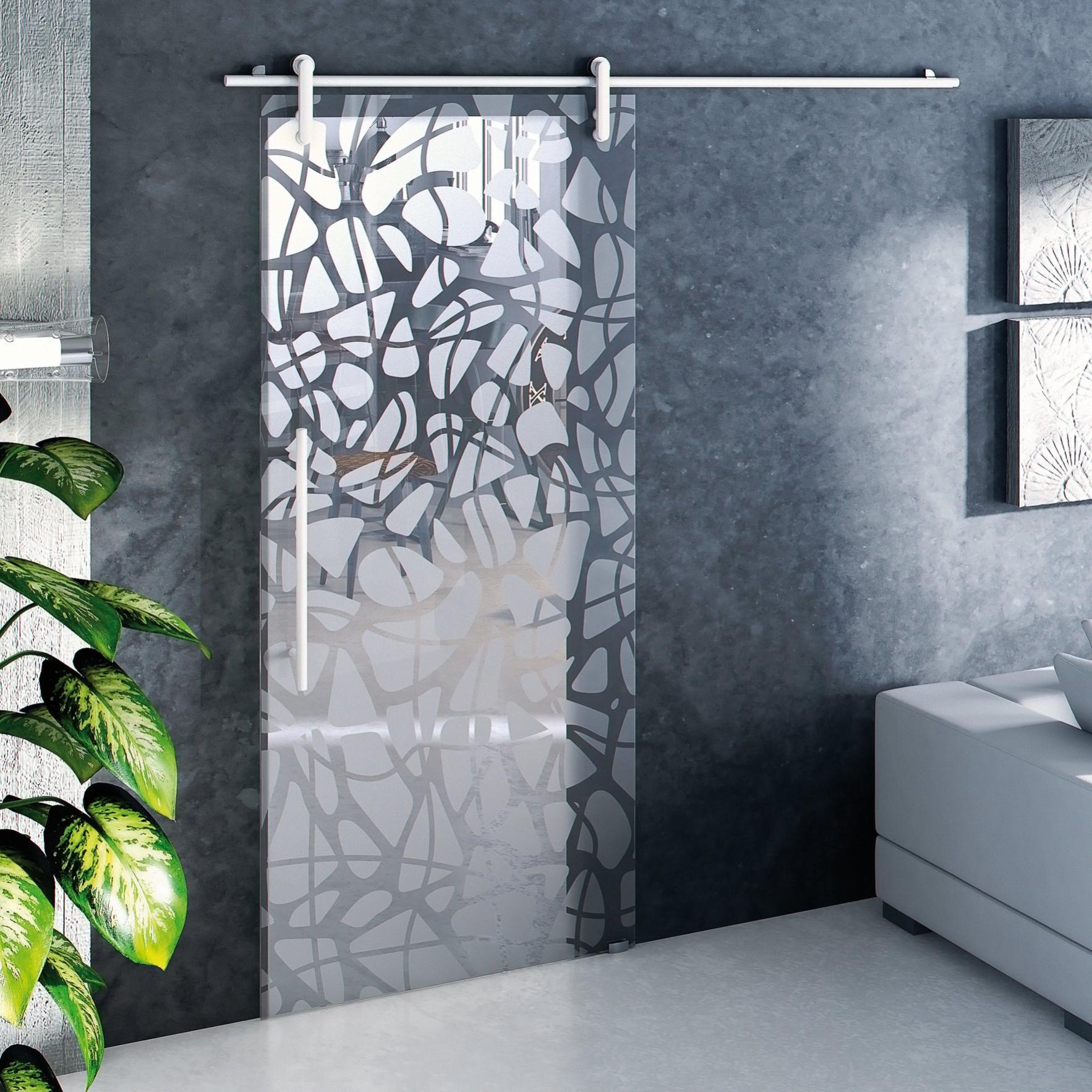Porta scorrevole Stone, L 86 x H 215 cm, con binario Ermes | Leroy Merlin