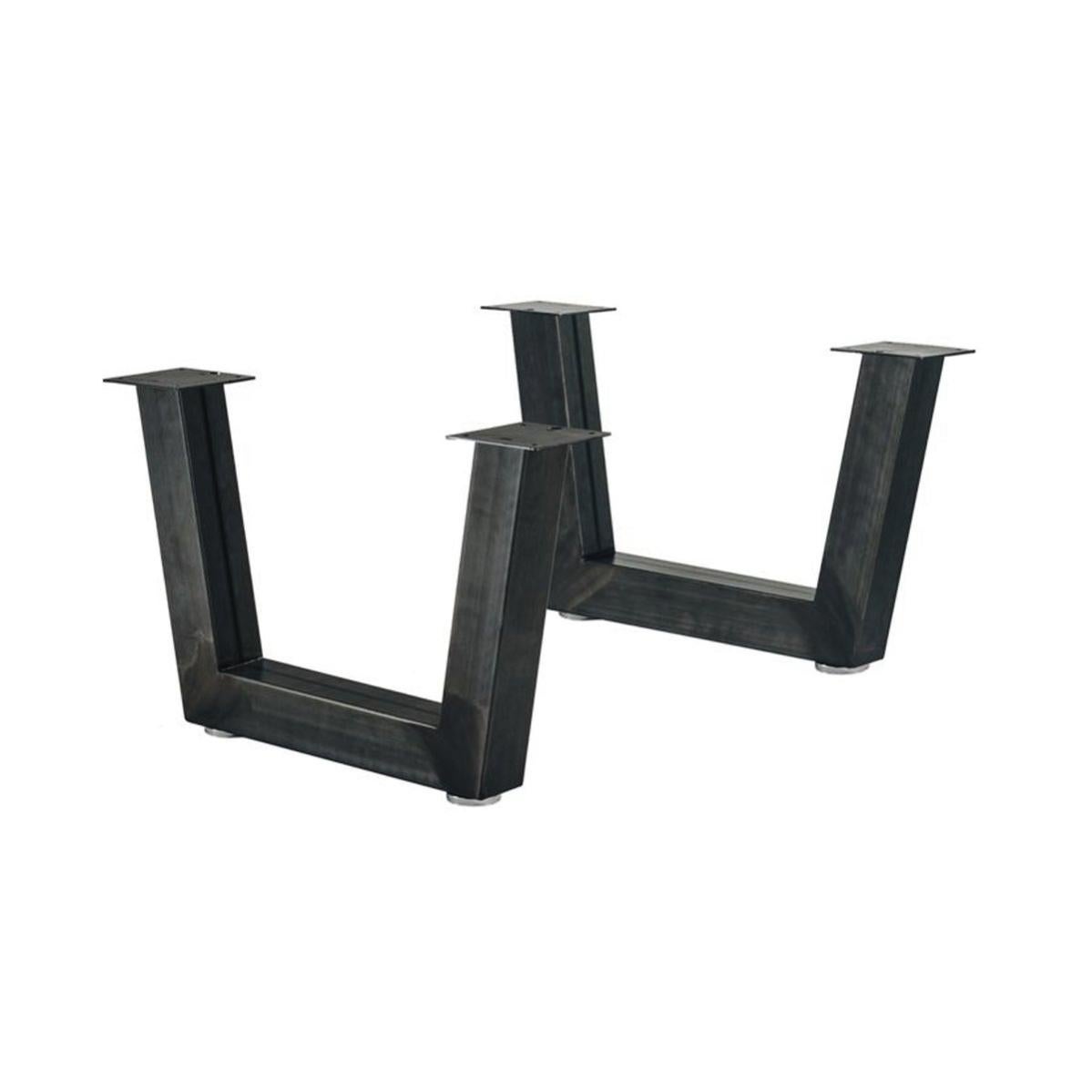 Gamba di sostegno Piramide in senza legno verniciato 700 x 350 x ...