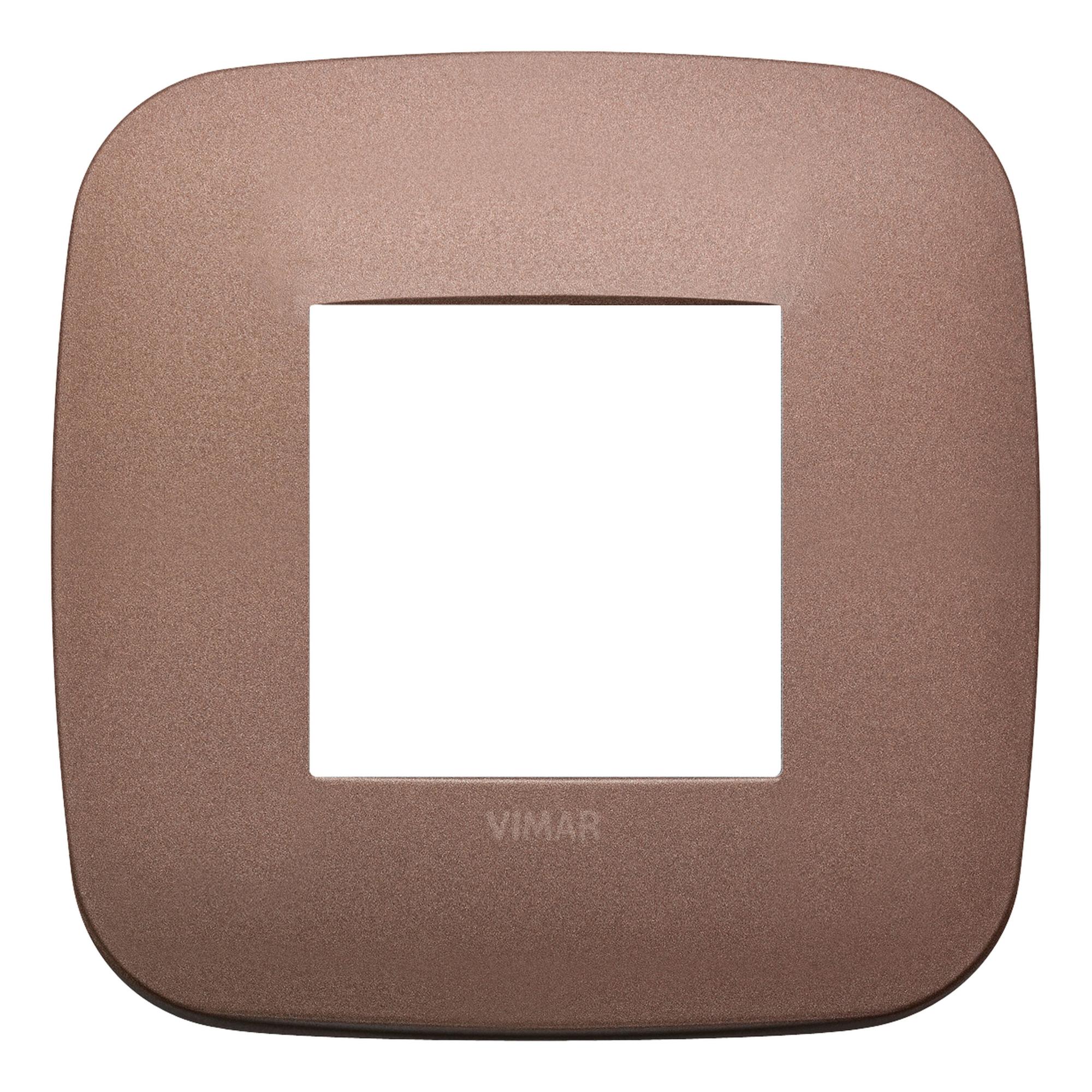Placca VIMAR Arké 2 moduli bronzo | Leroy Merlin