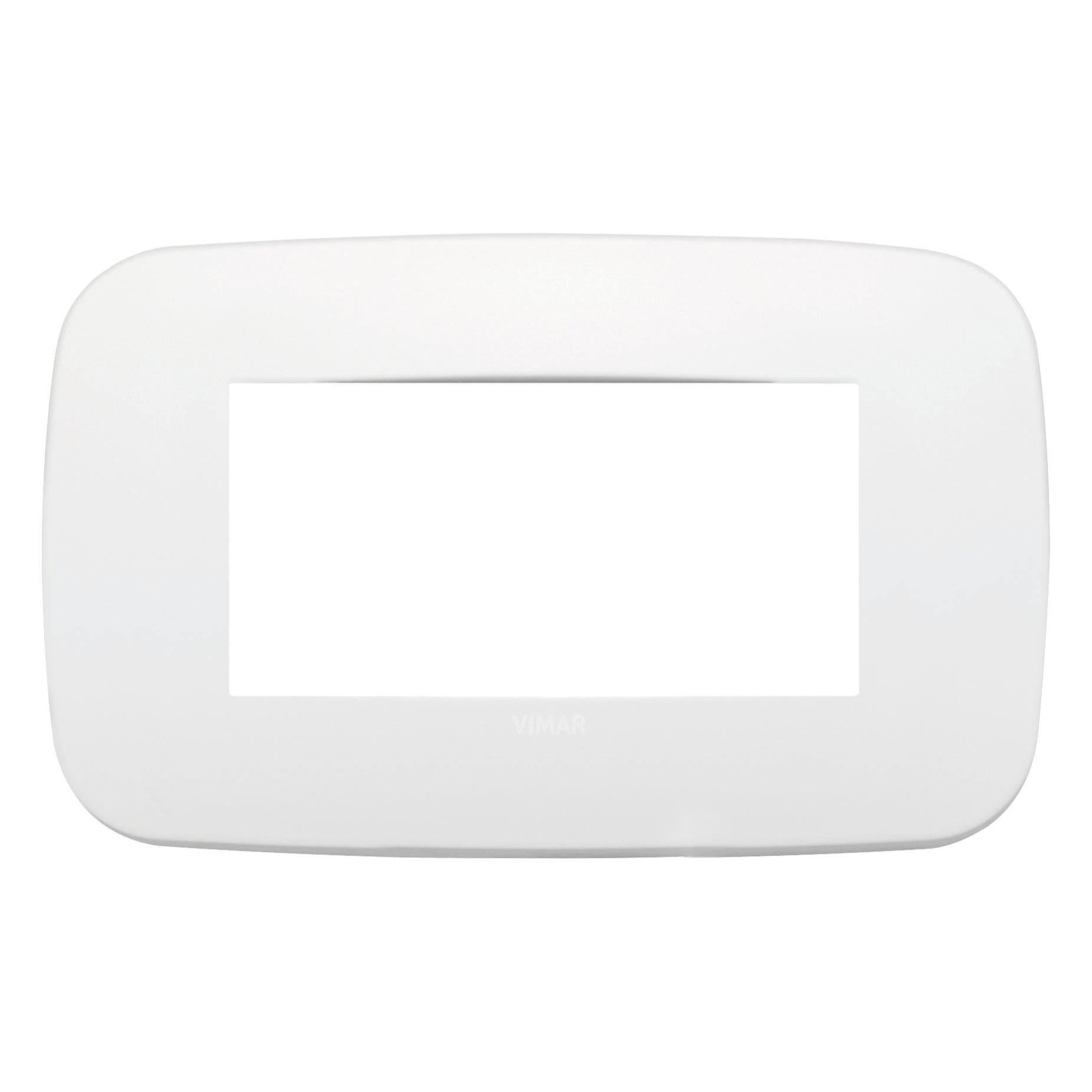 Placca Arké VIMAR 4 moduli polar opaco | Leroy Merlin