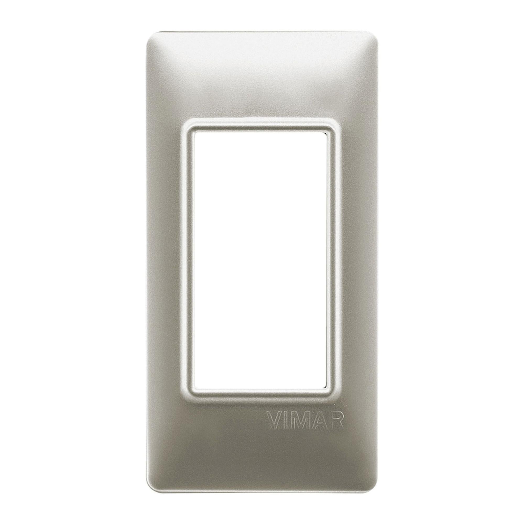 Placca VIMAR Plana 1 modulo grigio | Leroy Merlin