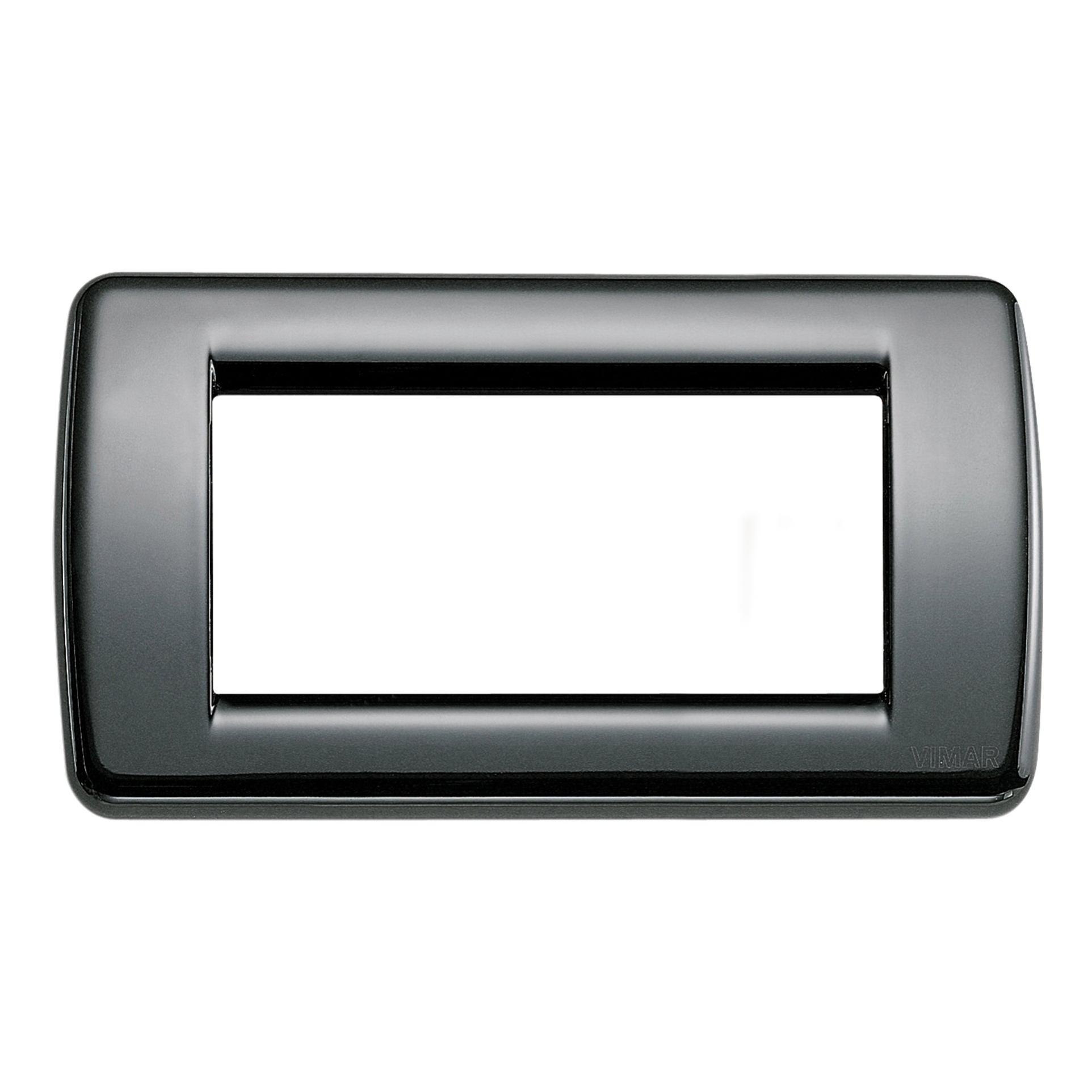 Placca VIMAR Idea 4 moduli nero | Leroy Merlin