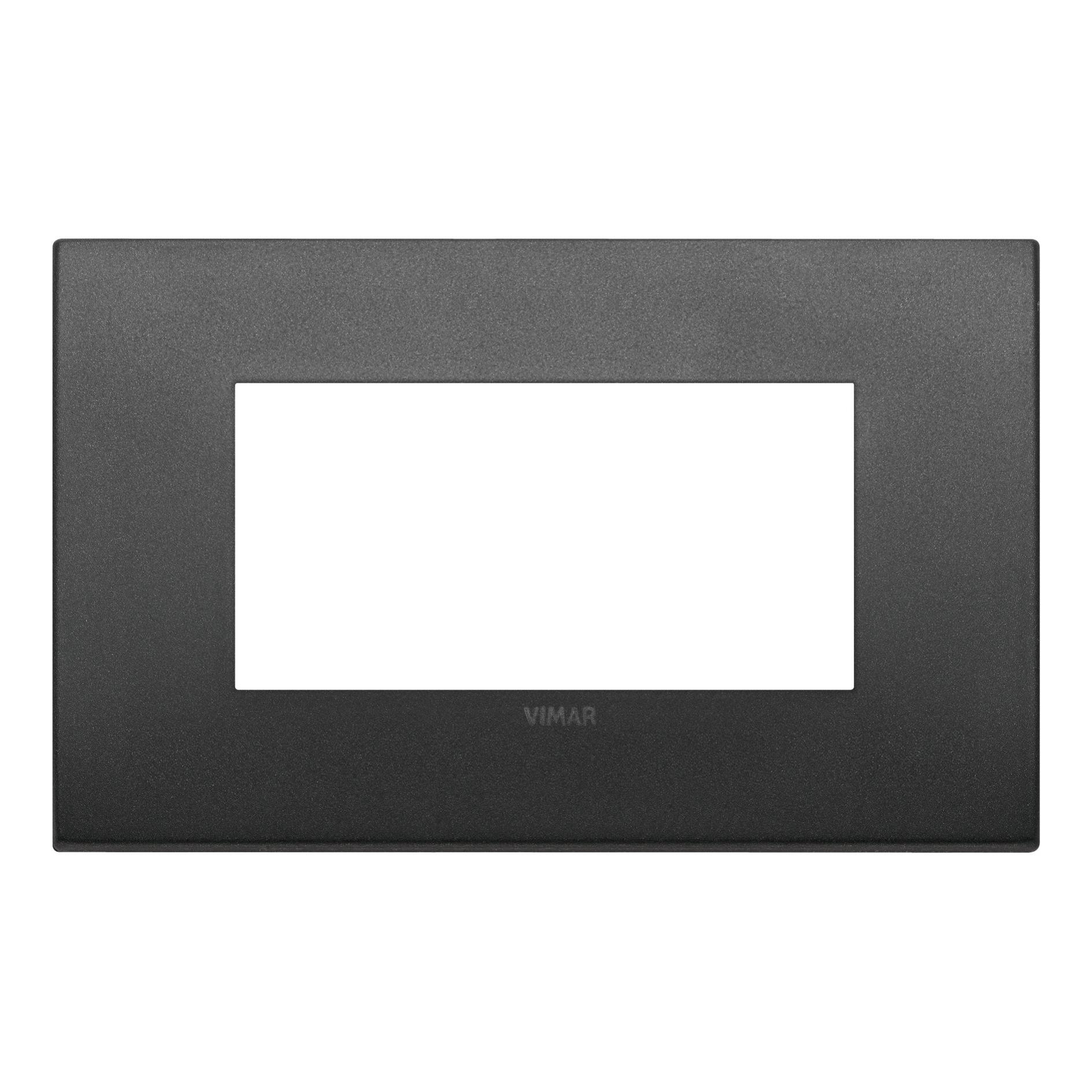 Placca Arké VIMAR 4 moduli grafite opaco | Leroy Merlin