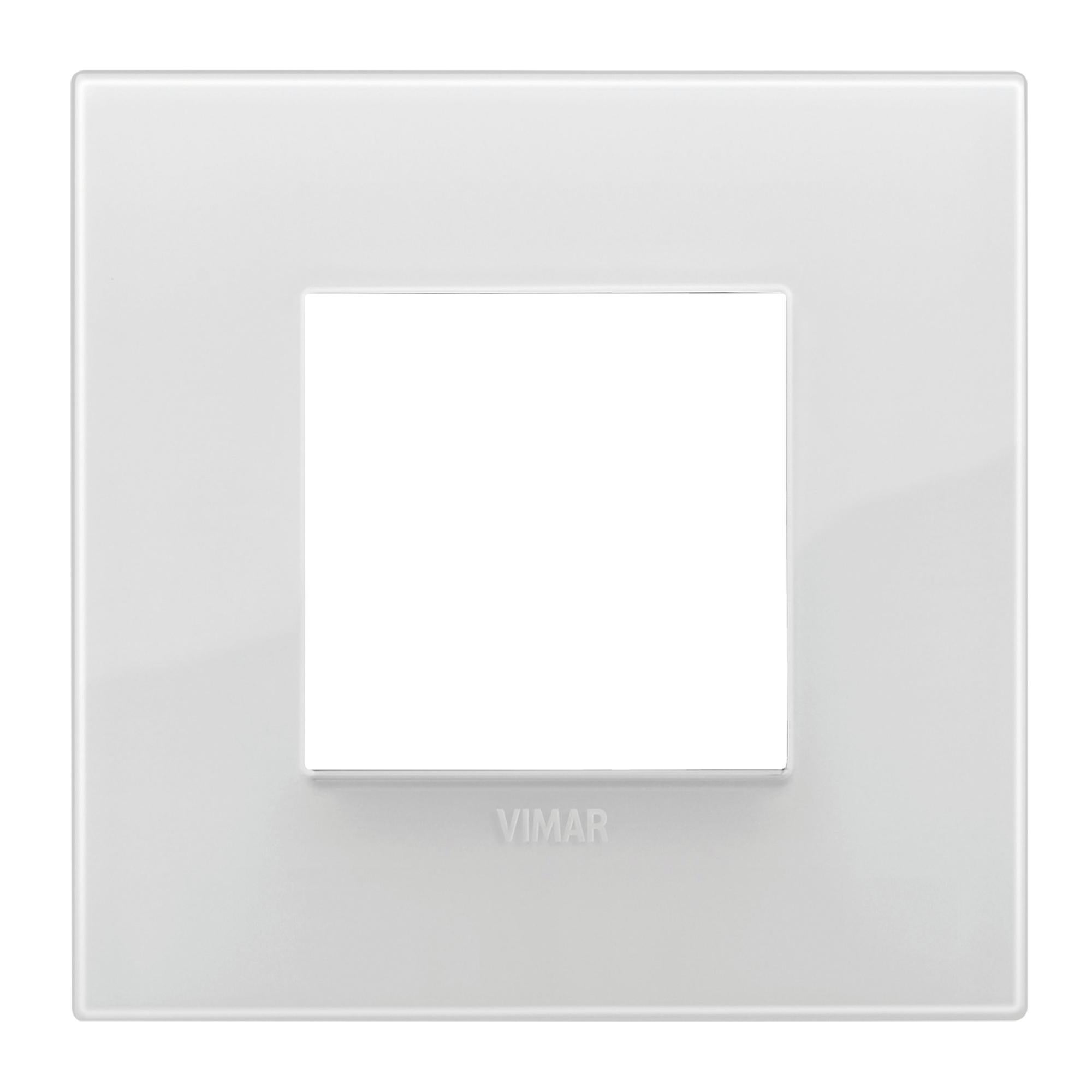 Placca VIMAR Arké 2 moduli reflex ghiaccio | Leroy Merlin