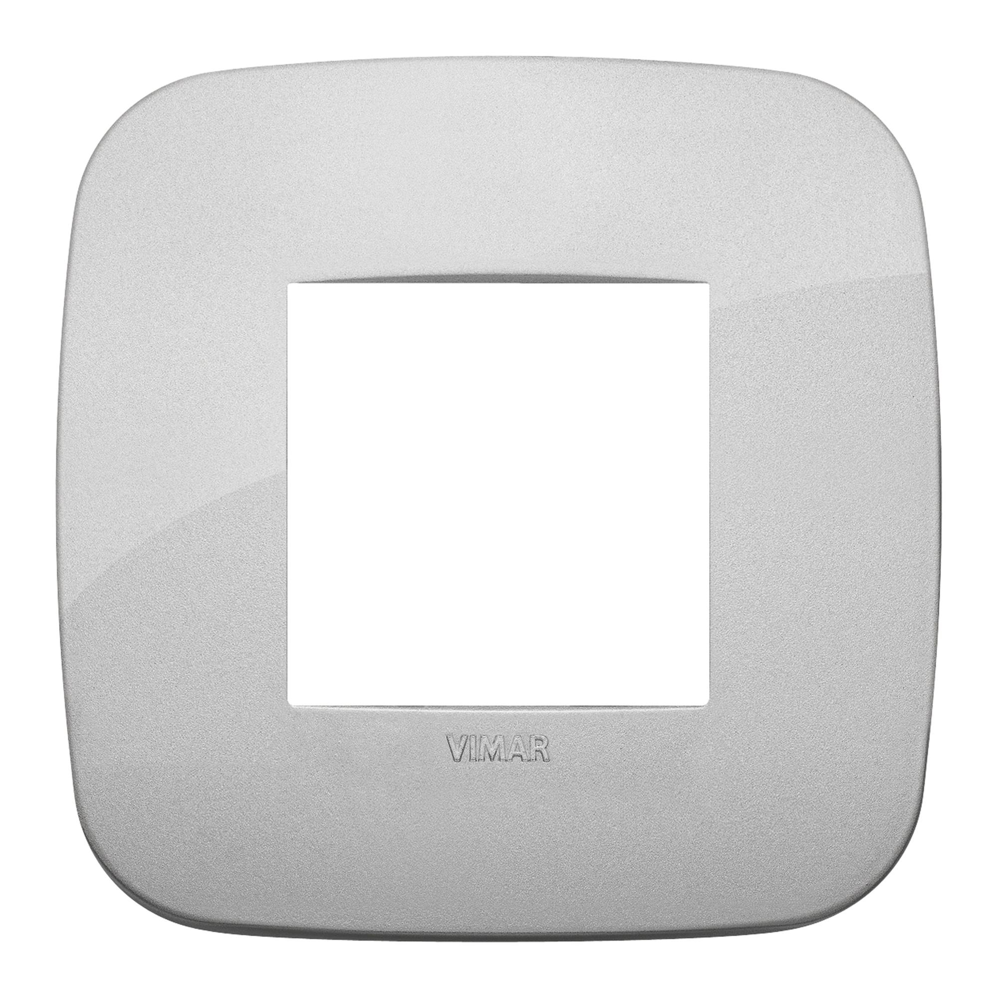 Placca Arké VIMAR 2 moduli silver | Leroy Merlin