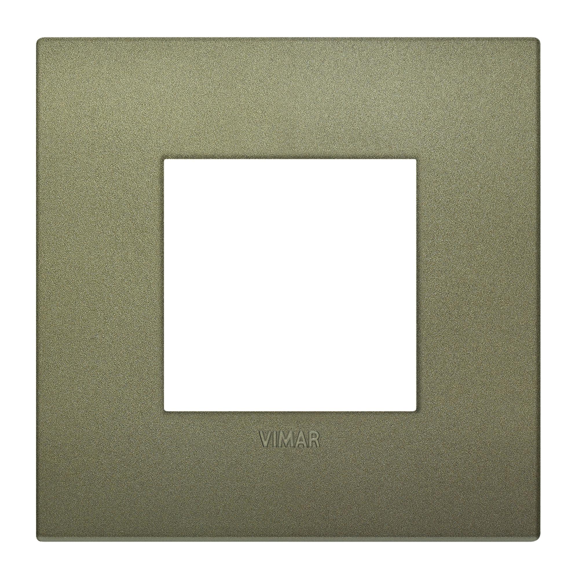 Placca Arké VIMAR 2 moduli verde opaco | Leroy Merlin