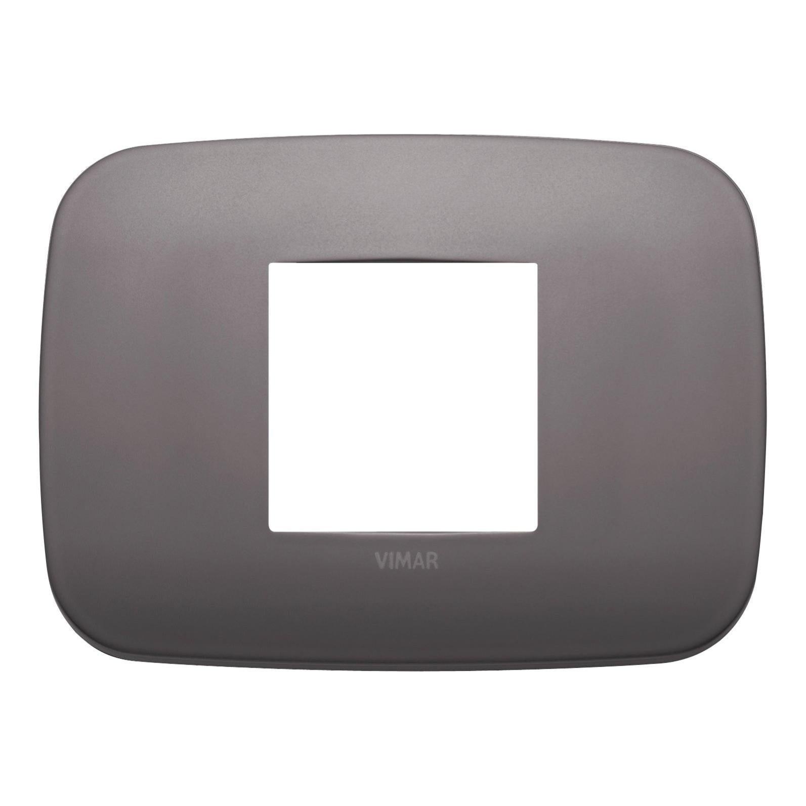 Placca VIMAR Arké 2 moduli nichel dark | Leroy Merlin