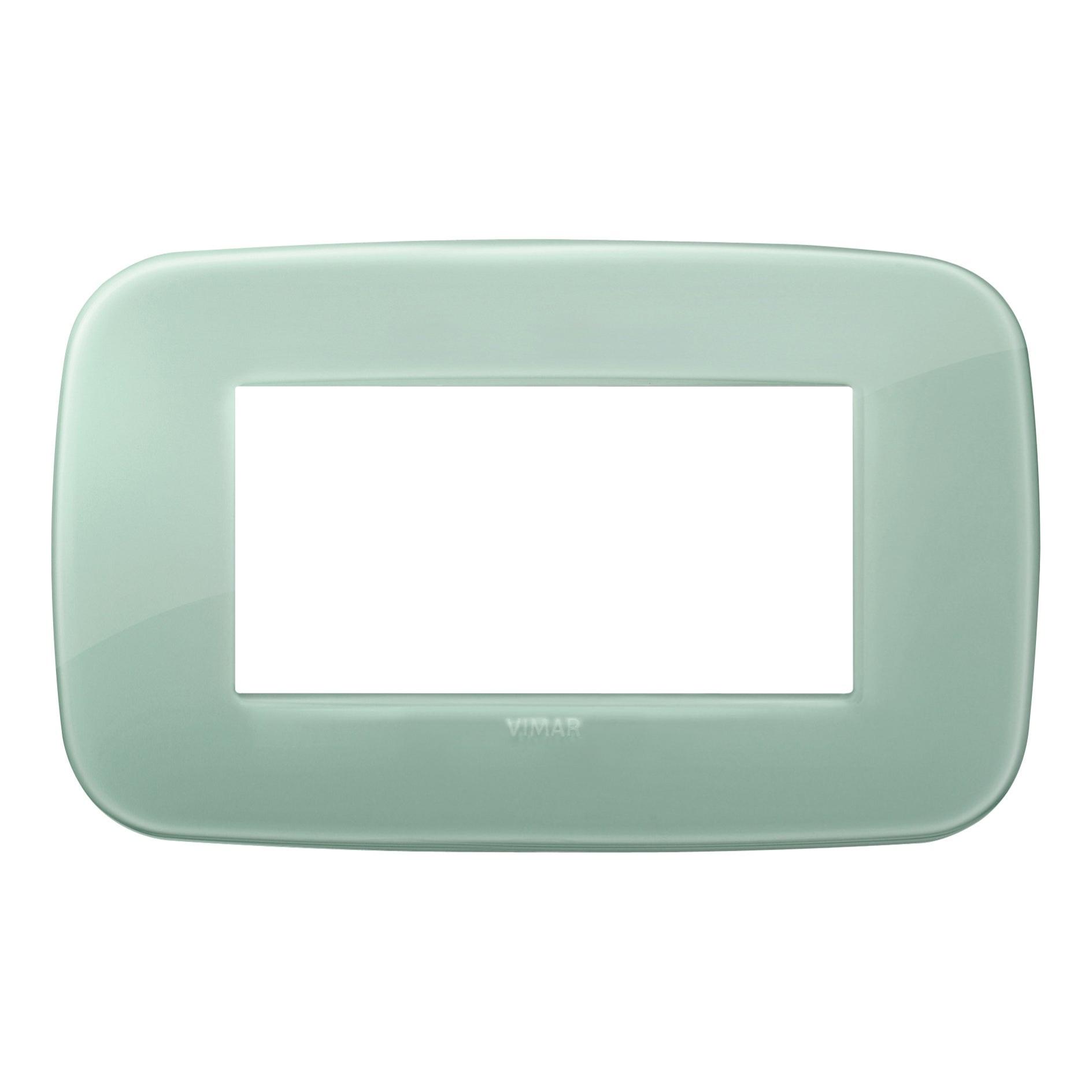 Placca VIMAR Arké 4 moduli verde salvia | Leroy Merlin