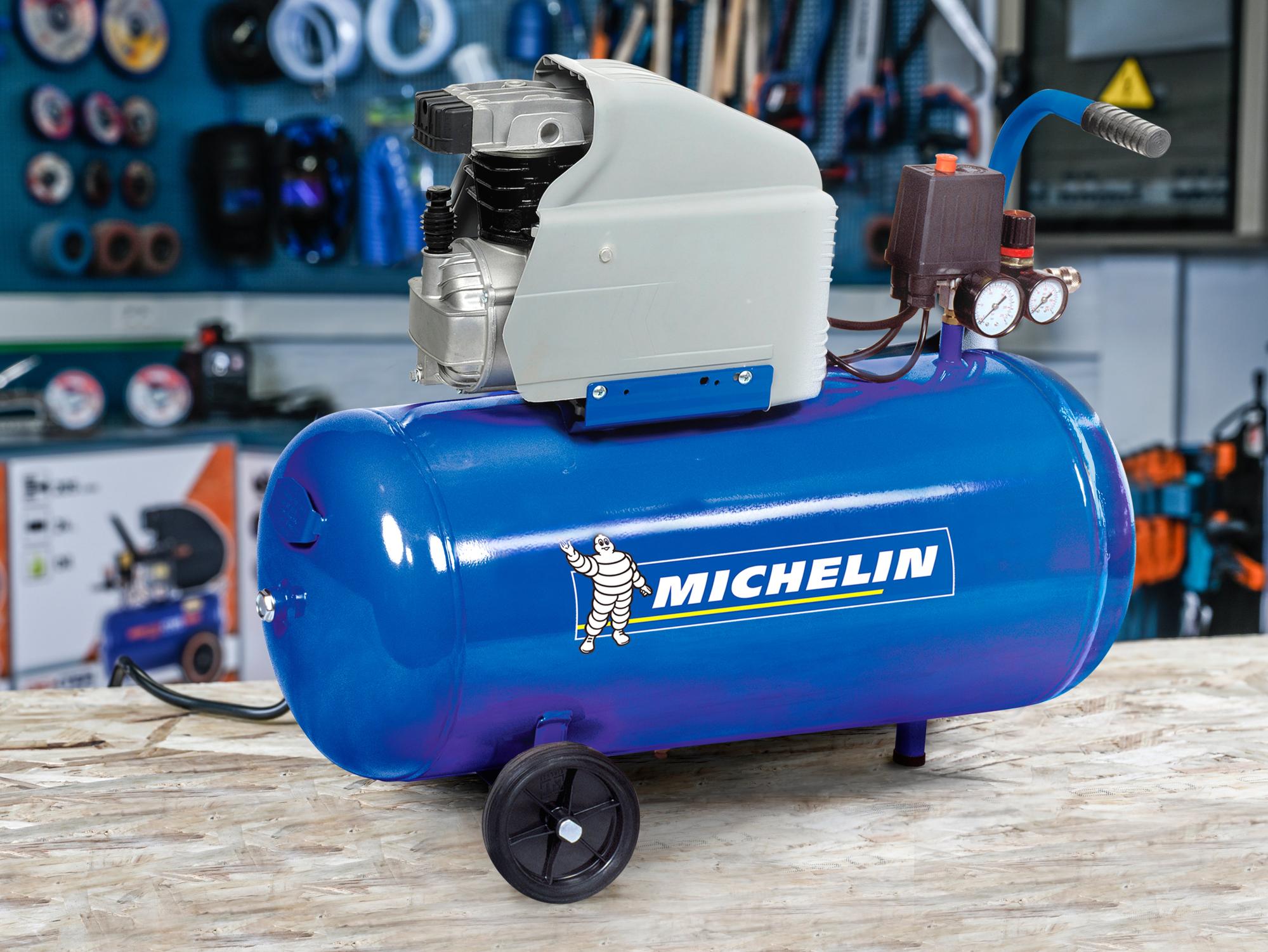 Compressore ad olio MICHELIN MB 5020, 2 hp, 8 bar, 50 litri | Leroy Merlin