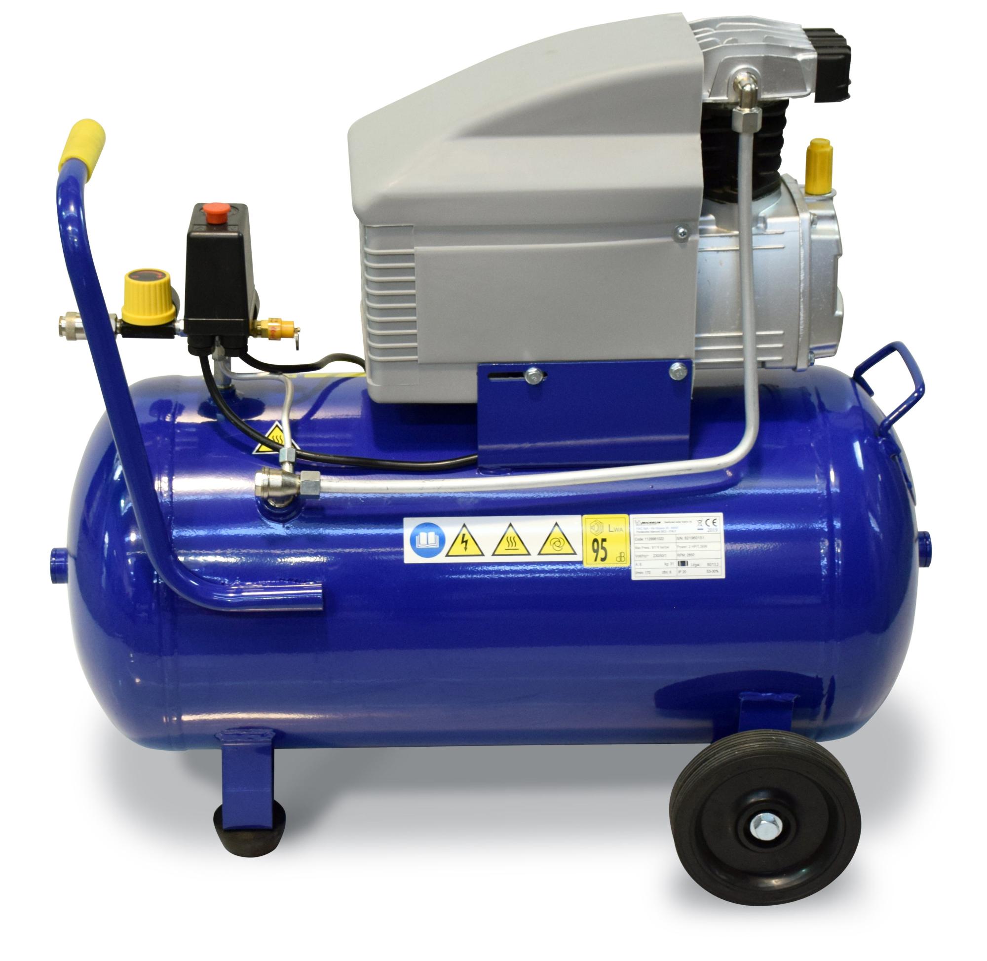 Compressore ad olio MICHELIN MB 5020, 2 hp, 8 bar, 50 litri | Leroy Merlin