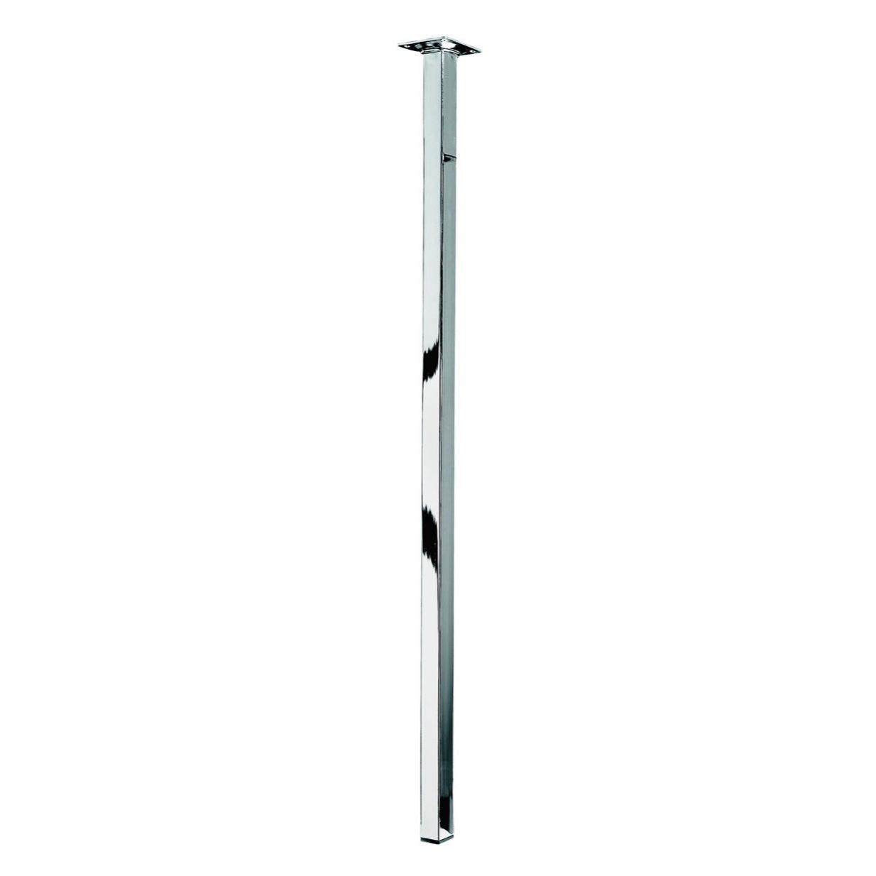 Gamba per mobili HETTICH acciaio grigio cromato L 25 x, H 80 cm | Leroy ...