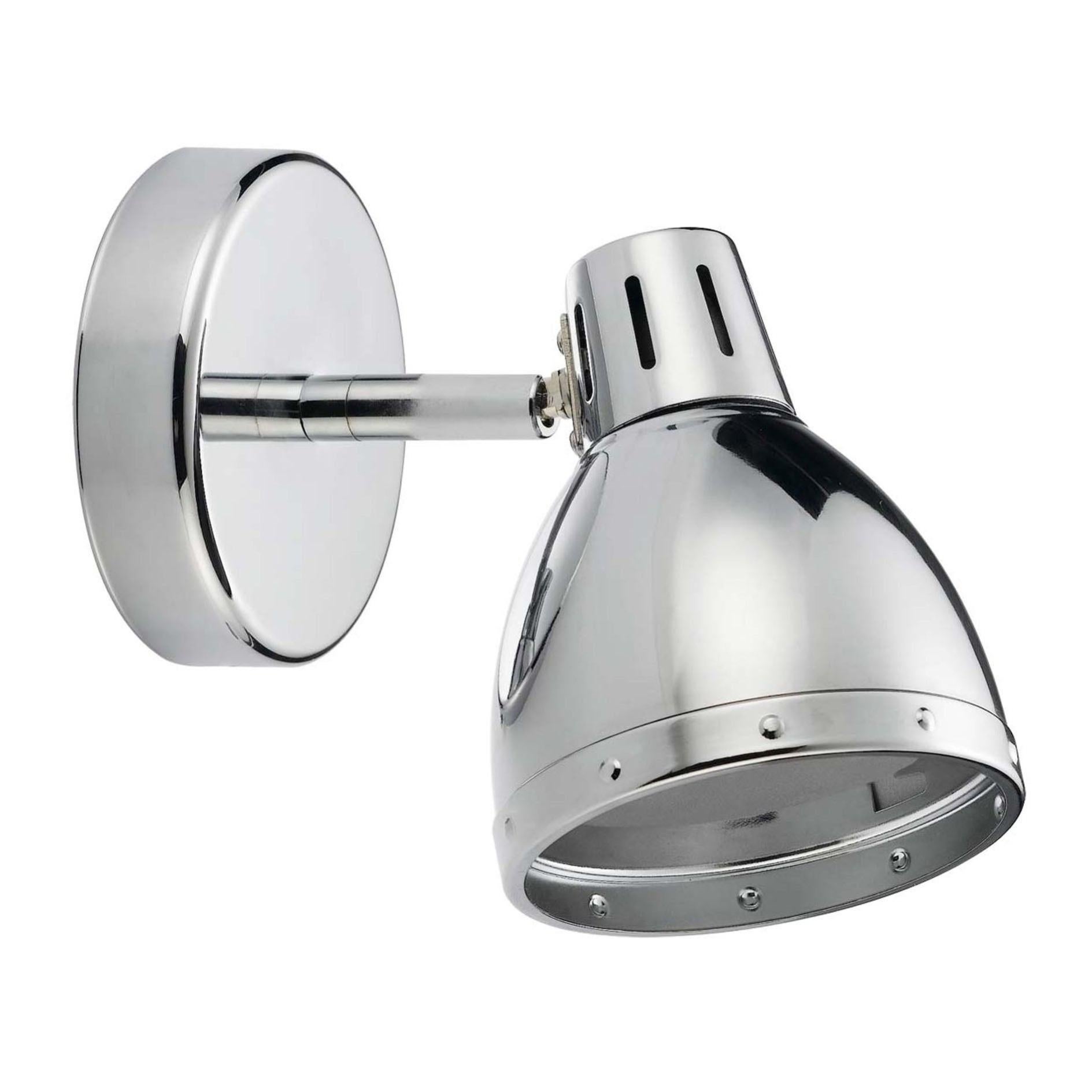 Faretto Cynthia cromo in metallo E14 40W | Leroy Merlin