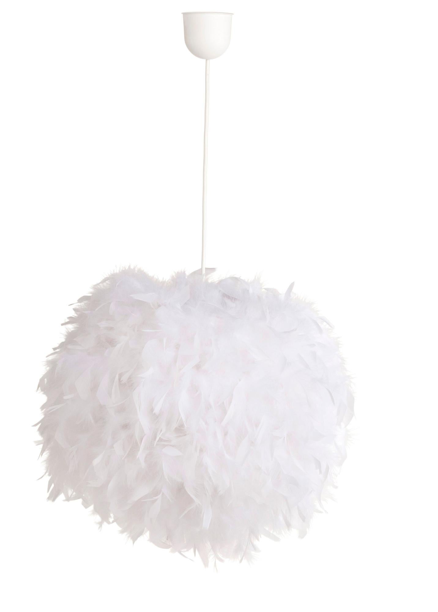 Diffusore Mini Kokot bianco, in piuma, diam. 40 | Leroy Merlin