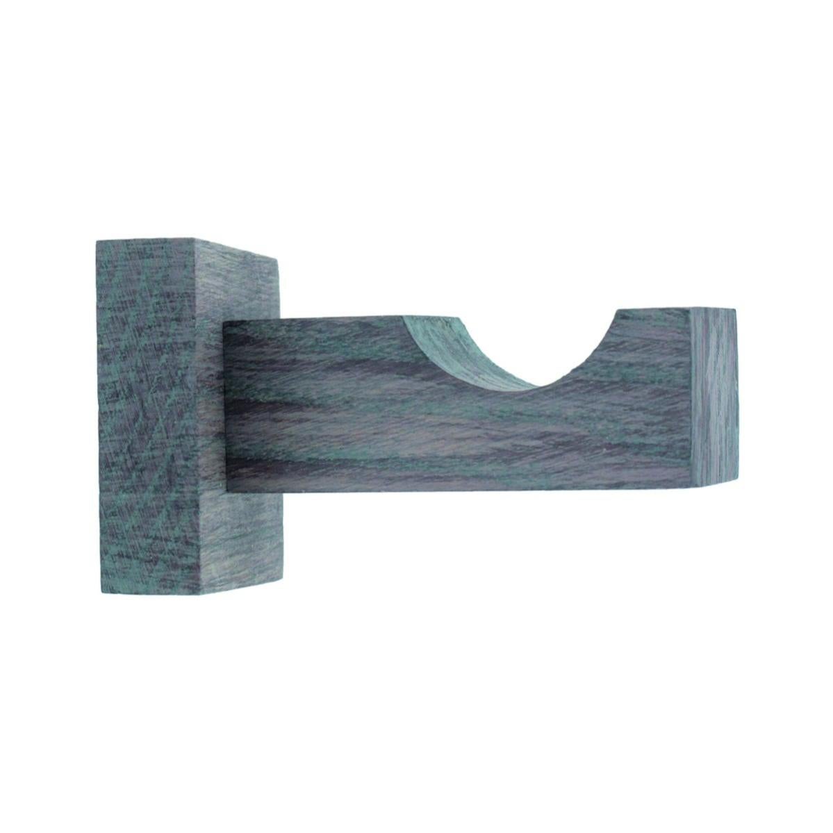Supporto singolo aperto Ø28mm Sonoma in legno grigio satinato 7.5cm ...
