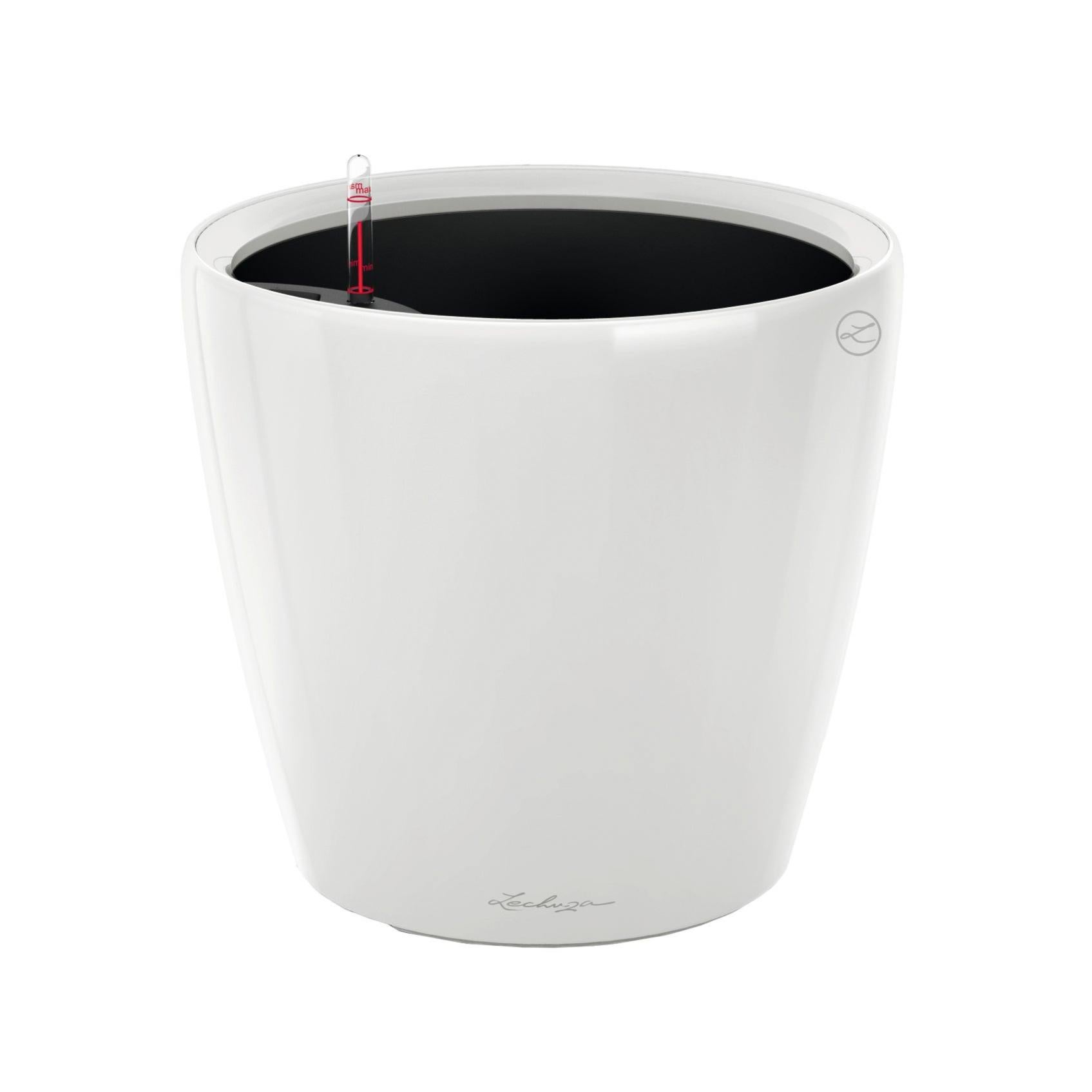 Vaso Classico Premium in polipropilene colore bianco H 40 x Ø 43 ...