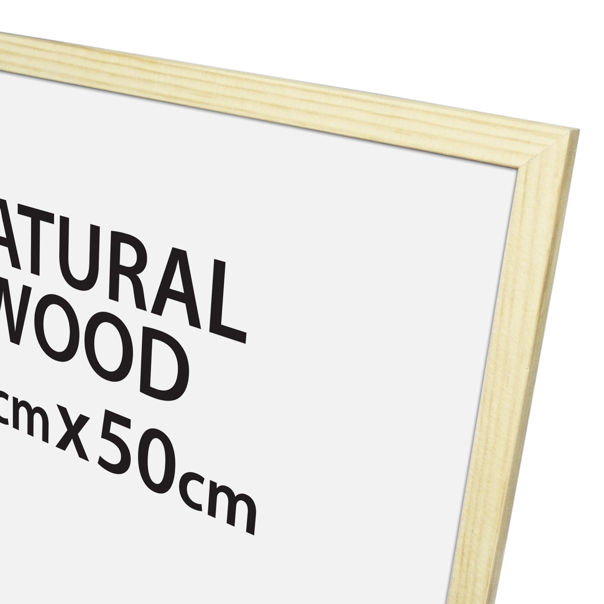 Cornice Natural wood naturale opaco per foto da 40x50 cm | Leroy Merlin