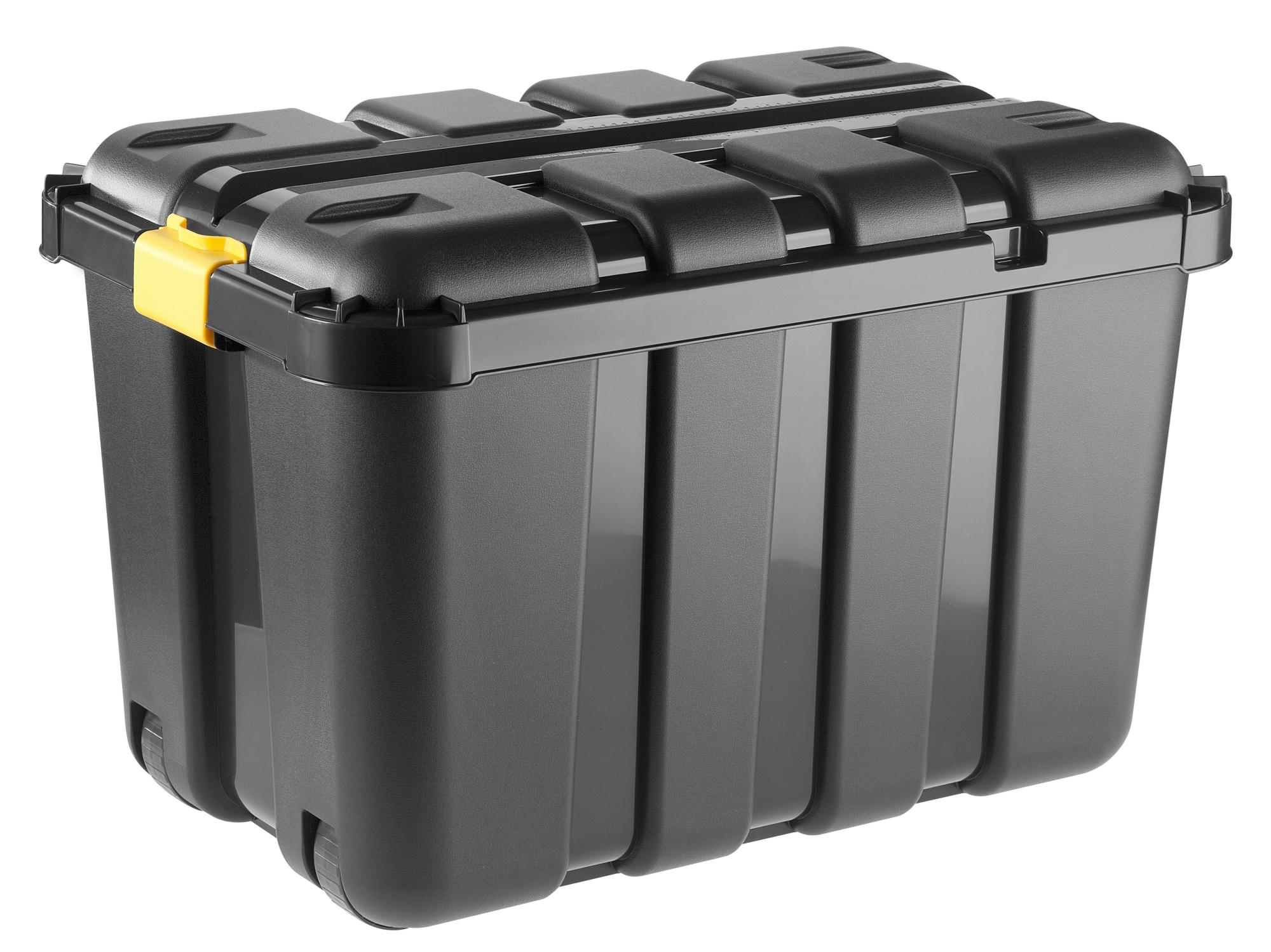 Baule Boxone L 52 x H 52 x P 79 cm giallo e nero | Leroy Merlin
