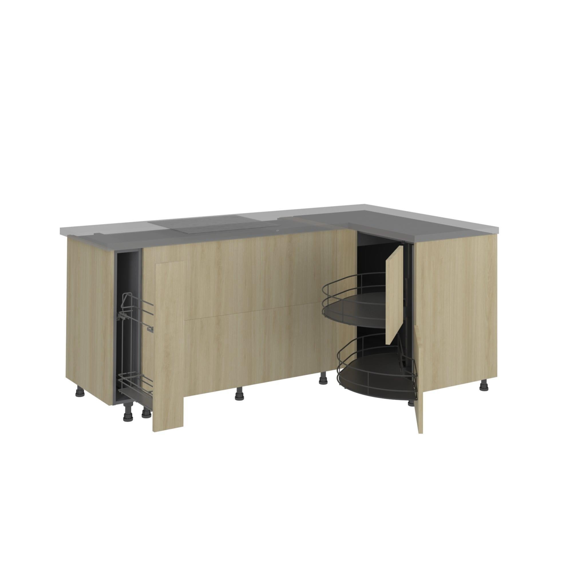 Anta per scocca cucina DELINIA ID 59.7 x 76.8 rovere | Leroy Merlin