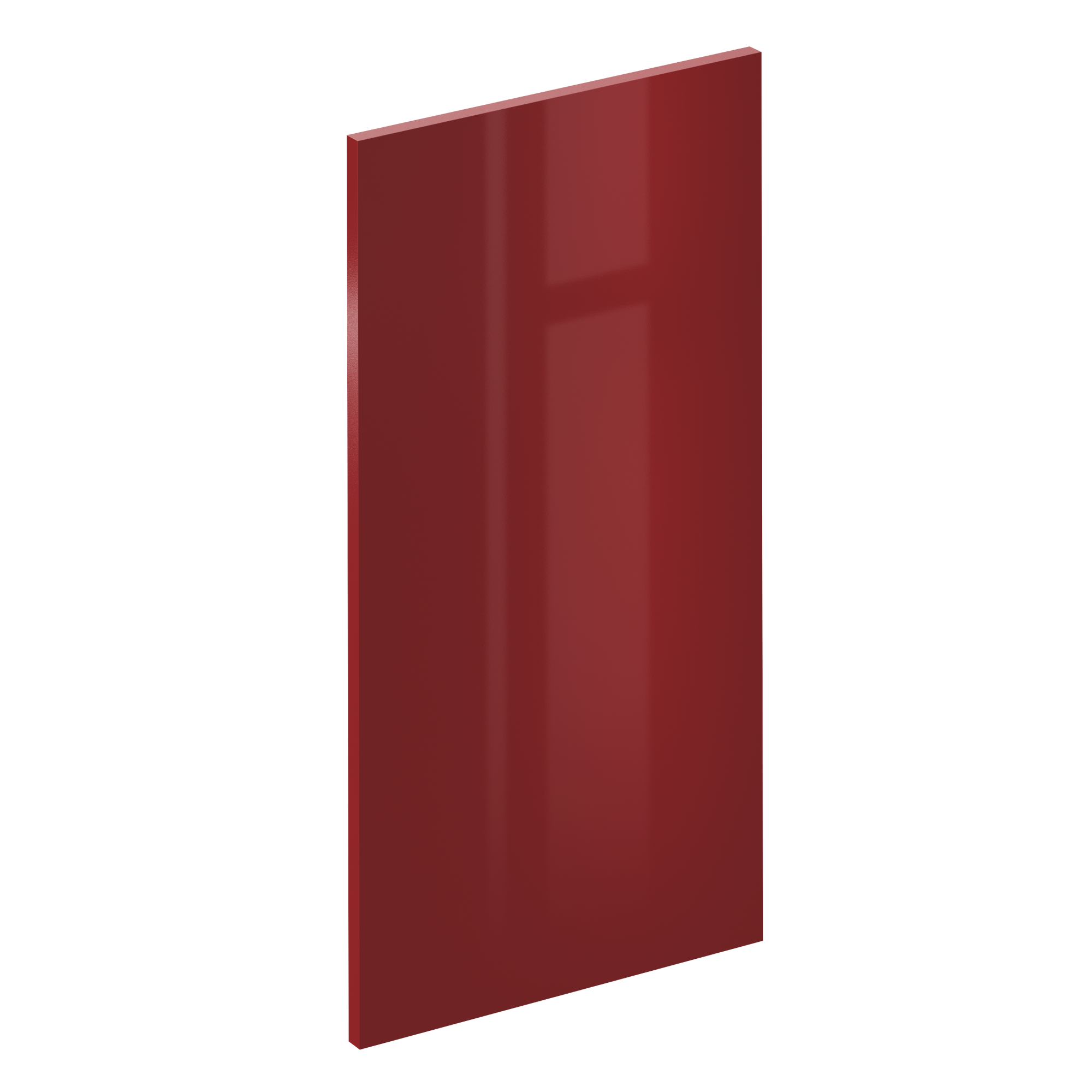 Anta per scocca cucina DELINIA ID Siviglia 39.7 x 76.5 rosso lucido ...