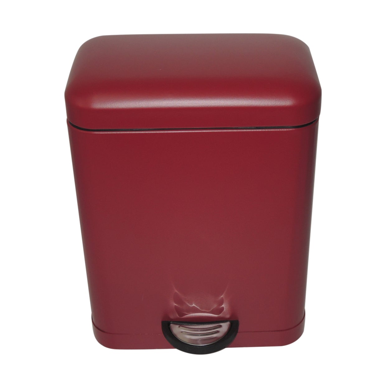 Cestino da bagno a pedale smart SENSEA rosso 5 Lin metallo | Leroy Merlin
