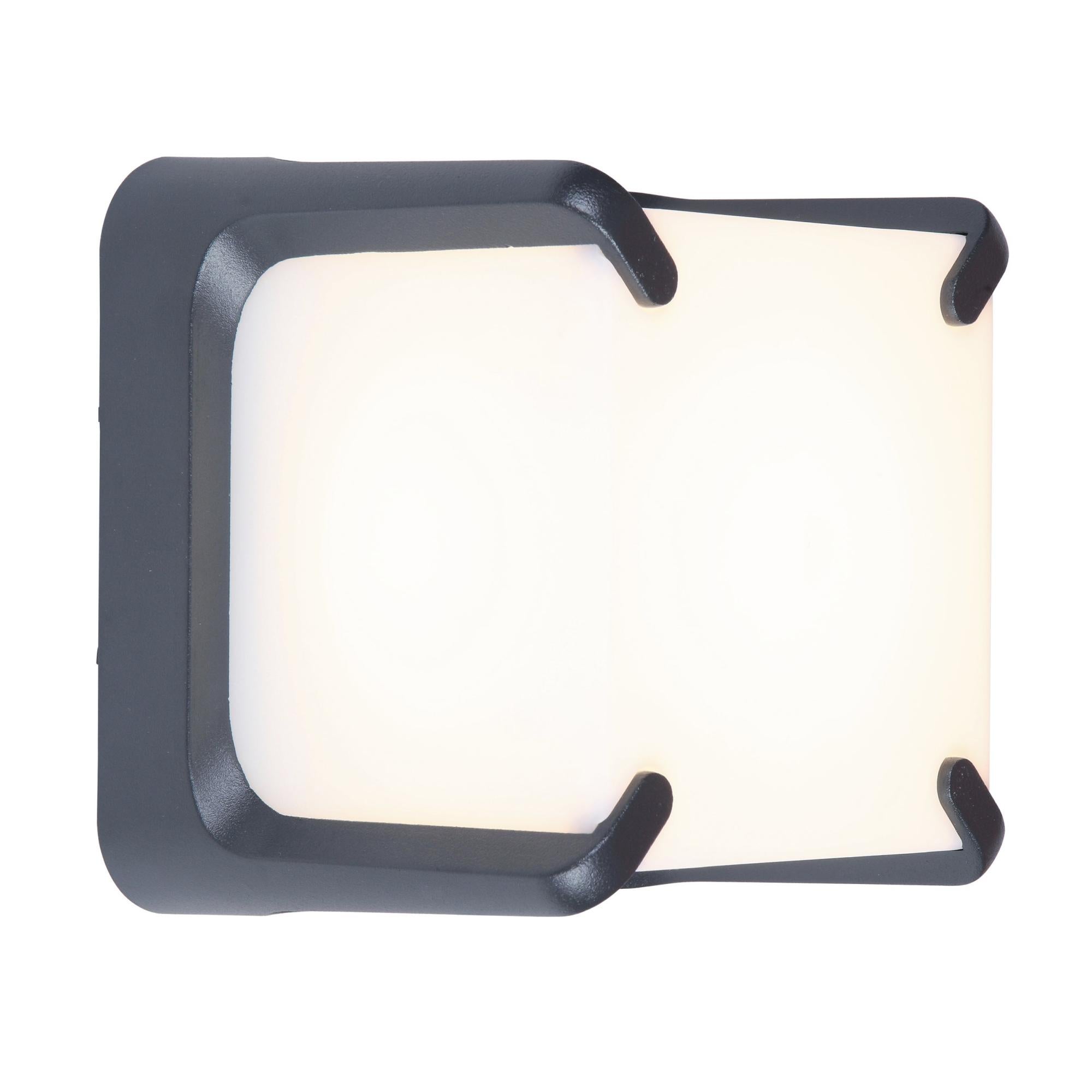 Applique Armor LED in alluminio, antracite, 32W 560LM IP54 LUTEC ...