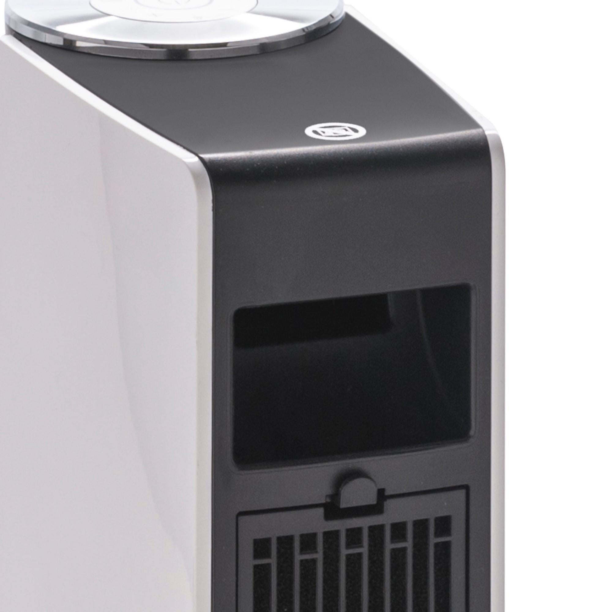 Termoventilatore ceramico mobile EQUATION Studio nero 2200 W | Leroy Merlin