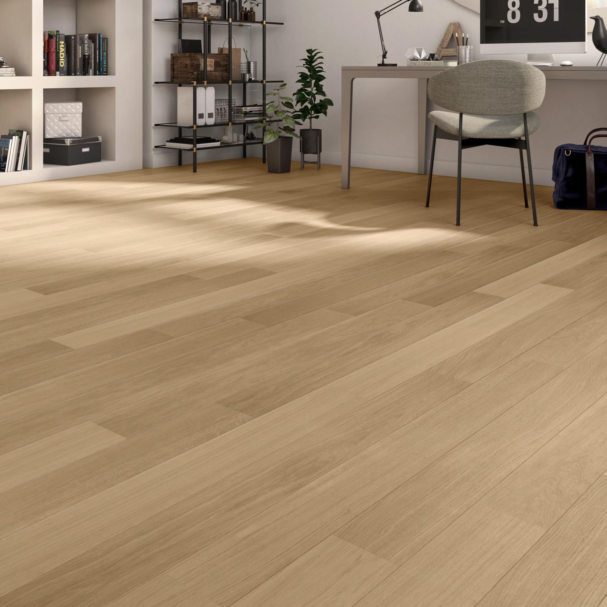 Parquet legno rovere miele Luxory oliato sp. 14 mm. Intenso M | Leroy ...