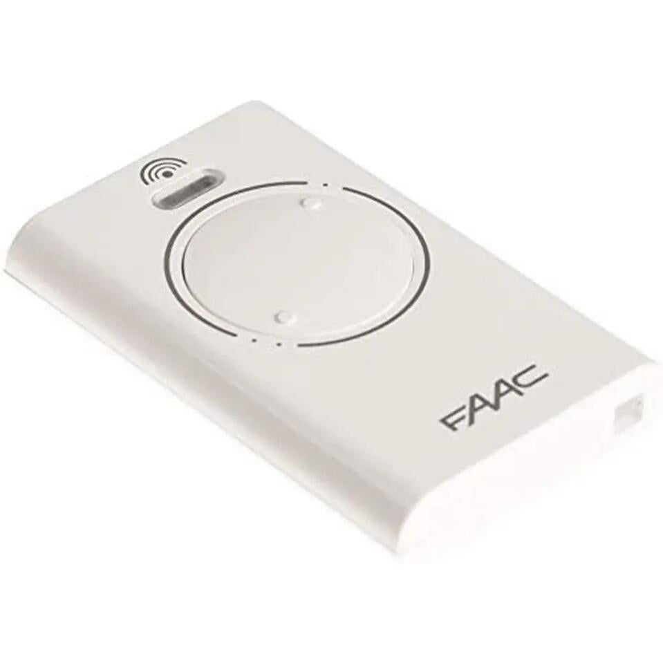 Telecomando Codice fisso FAAC XT2 SLH LR in abs bianco 868 MHZ 2 canali | Leroy Merlin