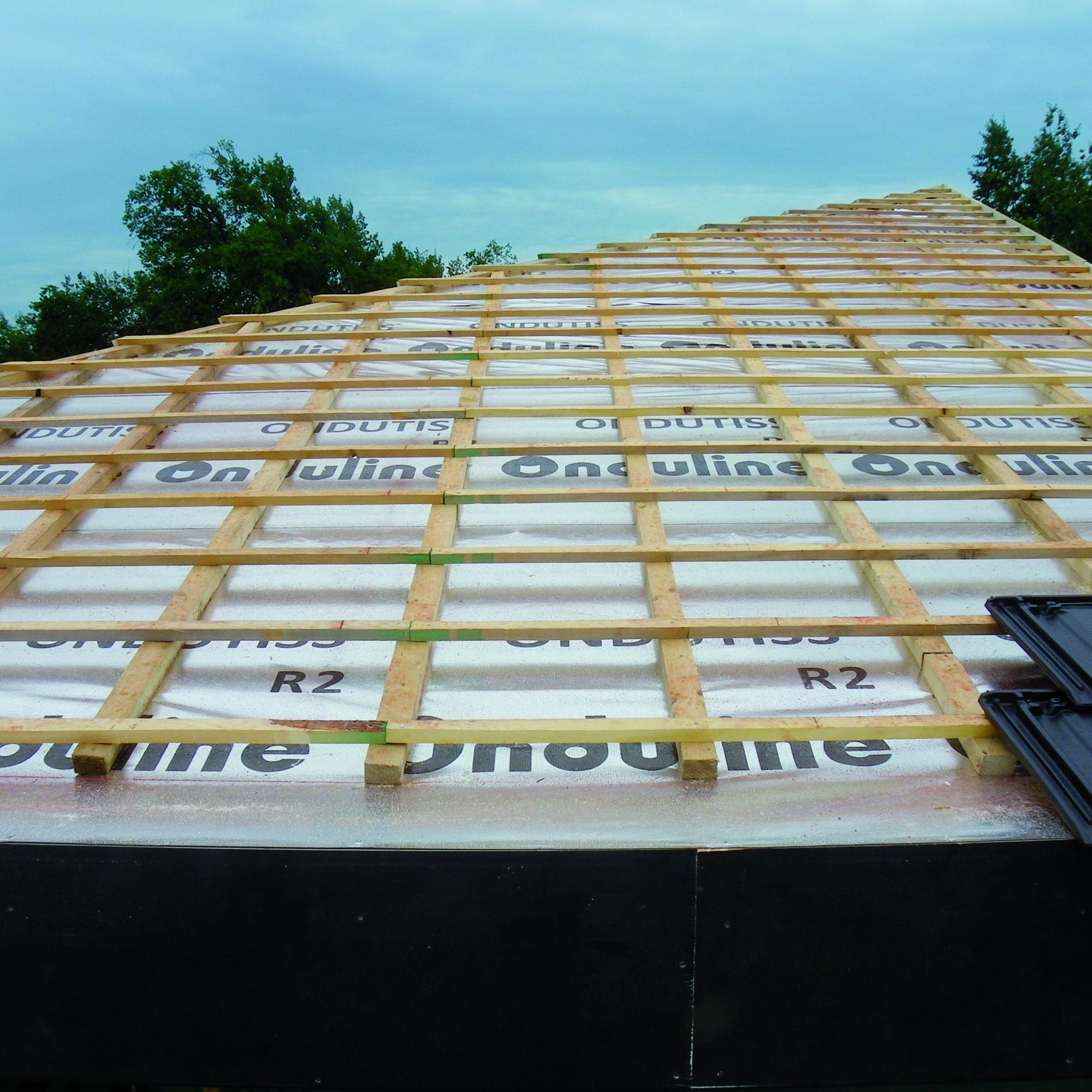 Membrana bituminosa ONDULINE Ondutiss air 150 150 g/m³ 1.5 x 50 m trasparente | Leroy Merlin