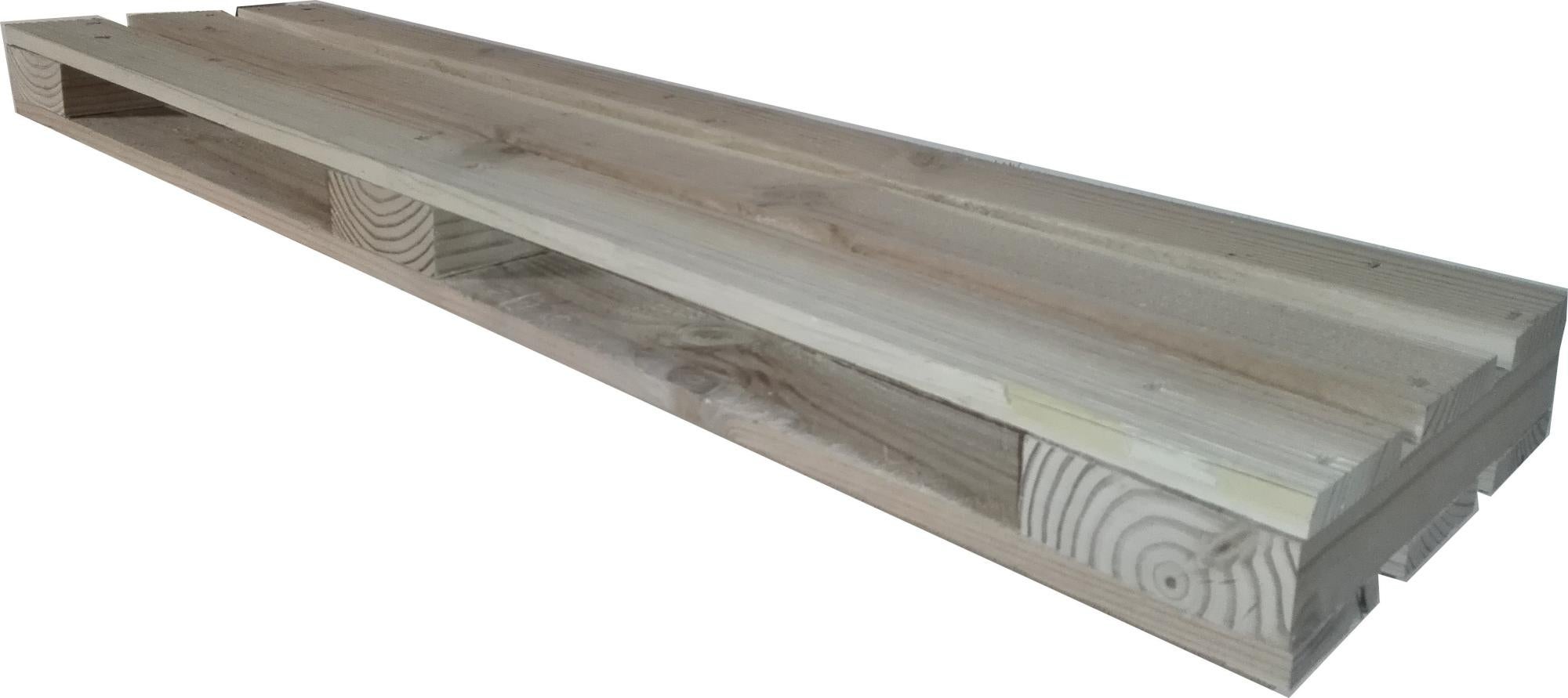 Mensola a muro bancale dritto in legno L 78 x H 6 x P 23 cm | Leroy Merlin