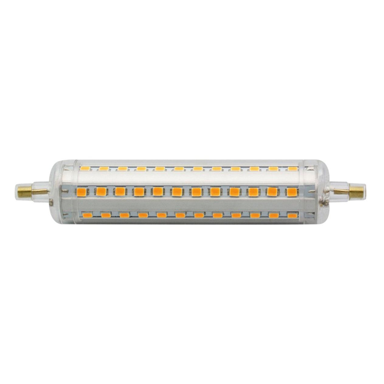 Lampadina LED, R7S lineare, trasparente, luce fredda, 10W= 1170LM ...