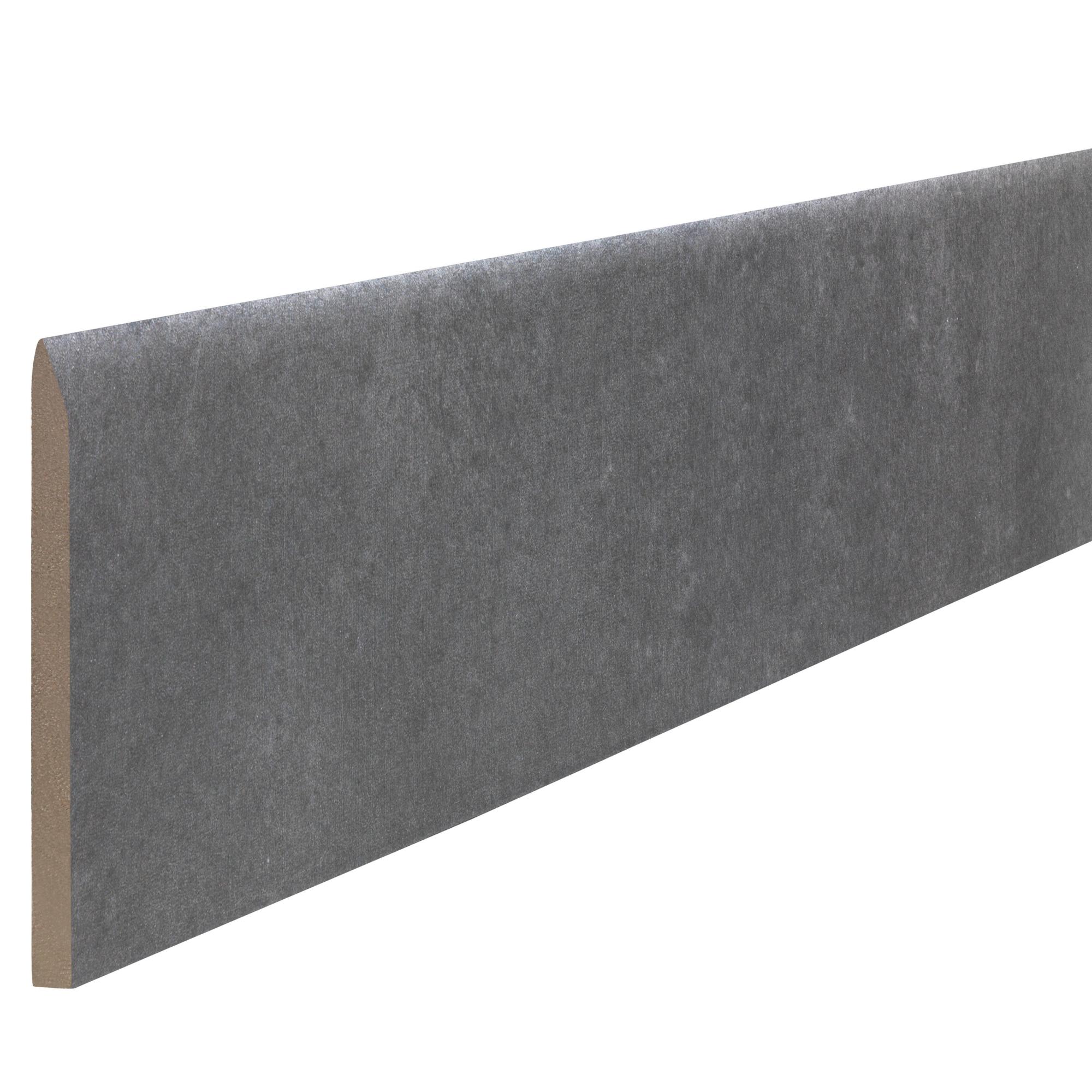 Piastrella battiscopa Cemento colore antracite H 8 x Sp 8 mm | Leroy Merlin