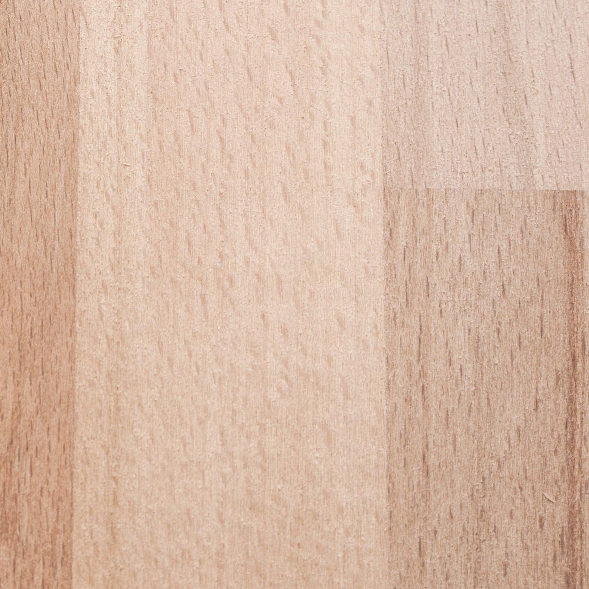 Piano cucina in legno faggio naturale L 245 x P 63 cm, spessore 2.8 cm ...