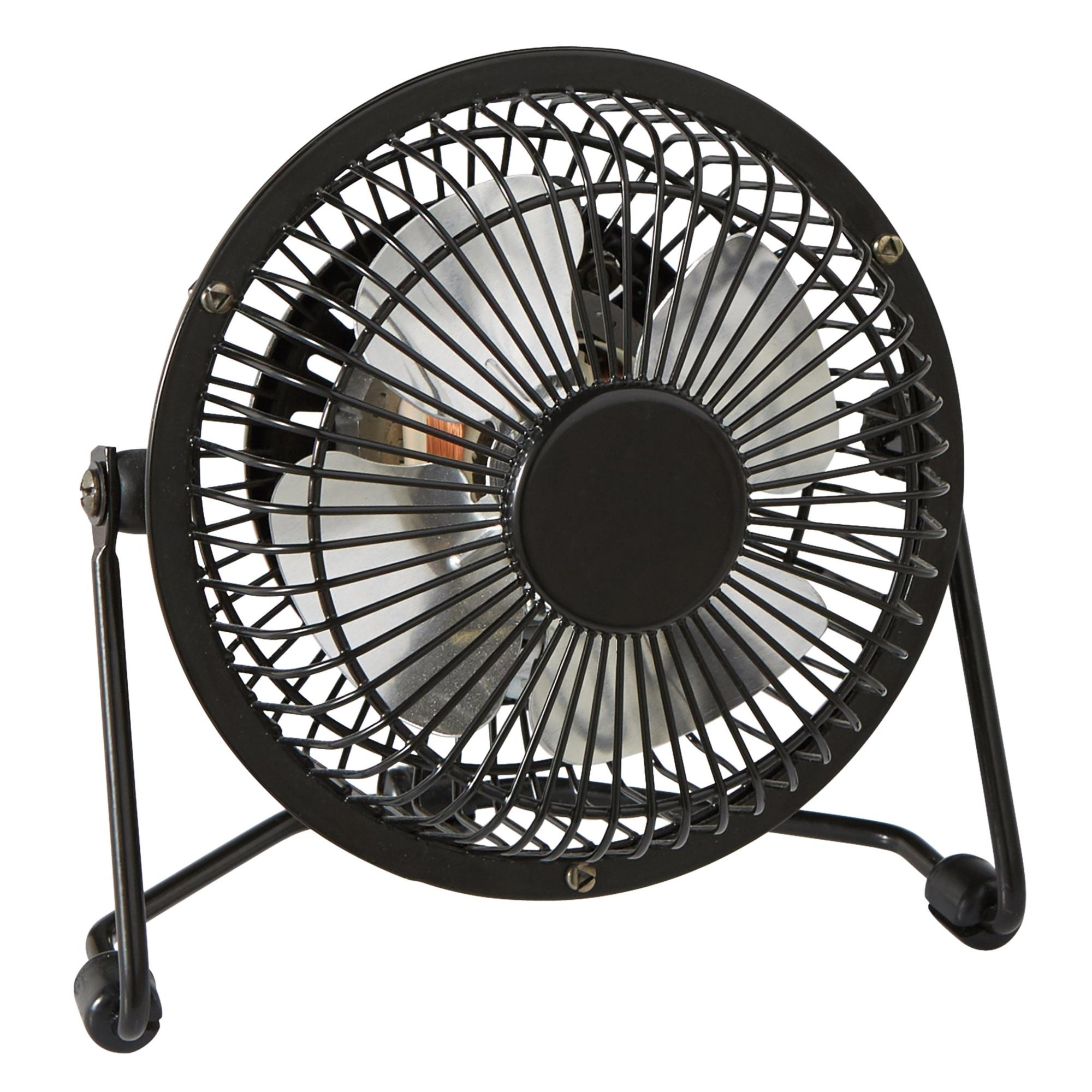 Ventilatore personal EQUATION Lara nero 15 W Ø 10 cm | Leroy Merlin