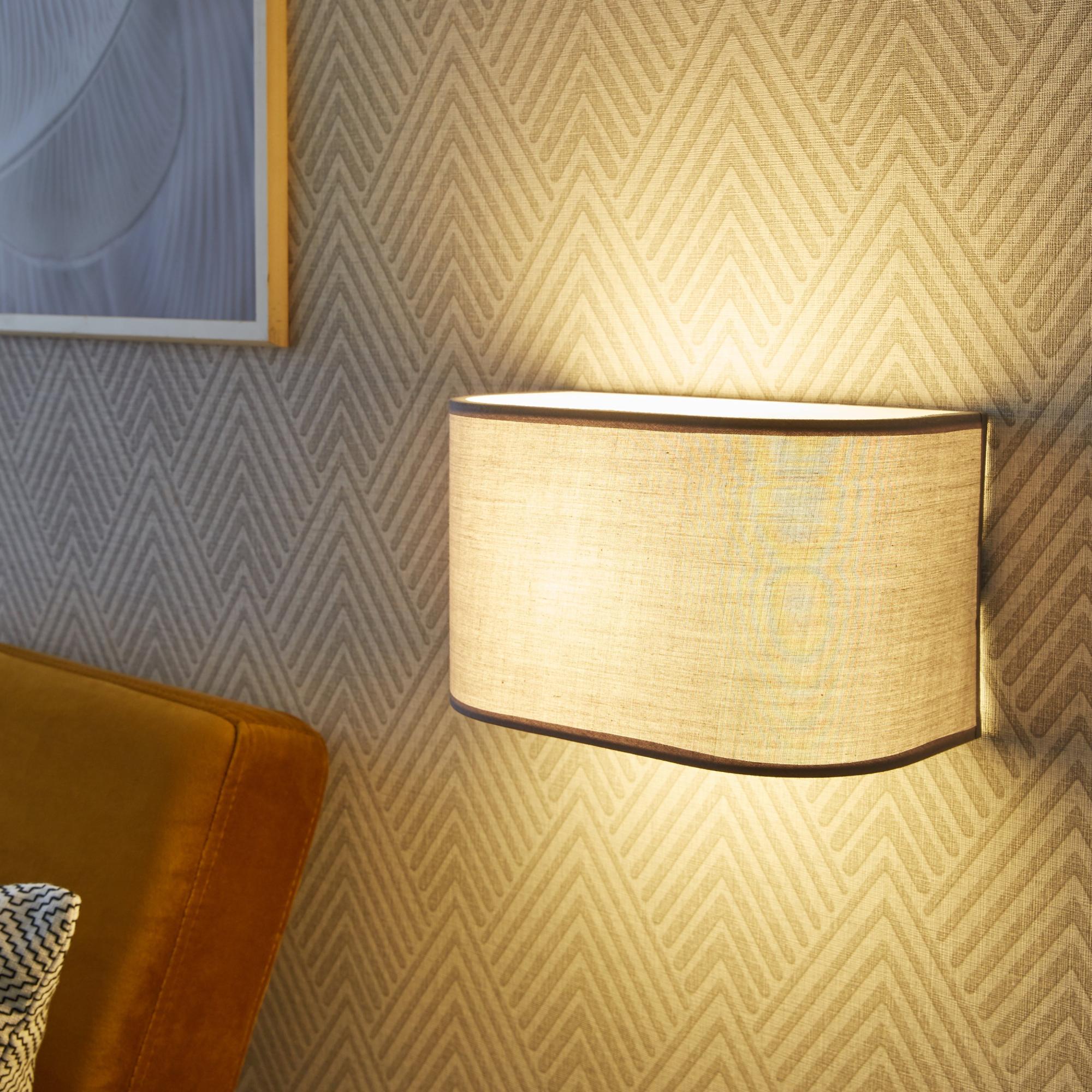 Applique moderno Manon grigio INSPIRE | Leroy Merlin