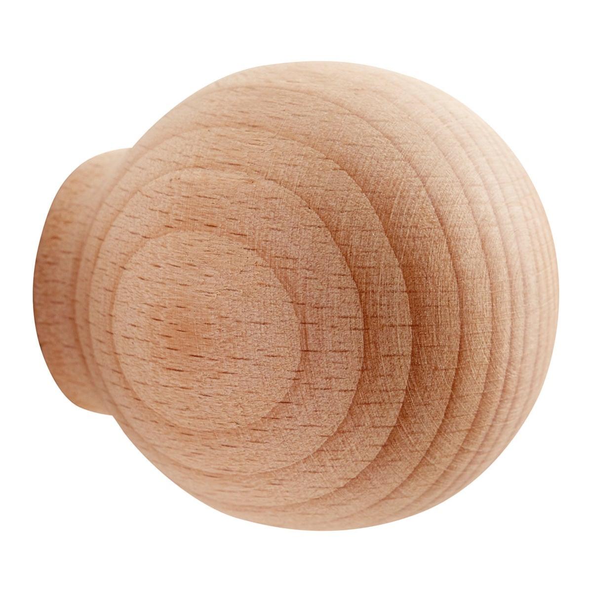 Pomolo per mobile ball in legno faggio naturale Ø 30 mm | Leroy Merlin