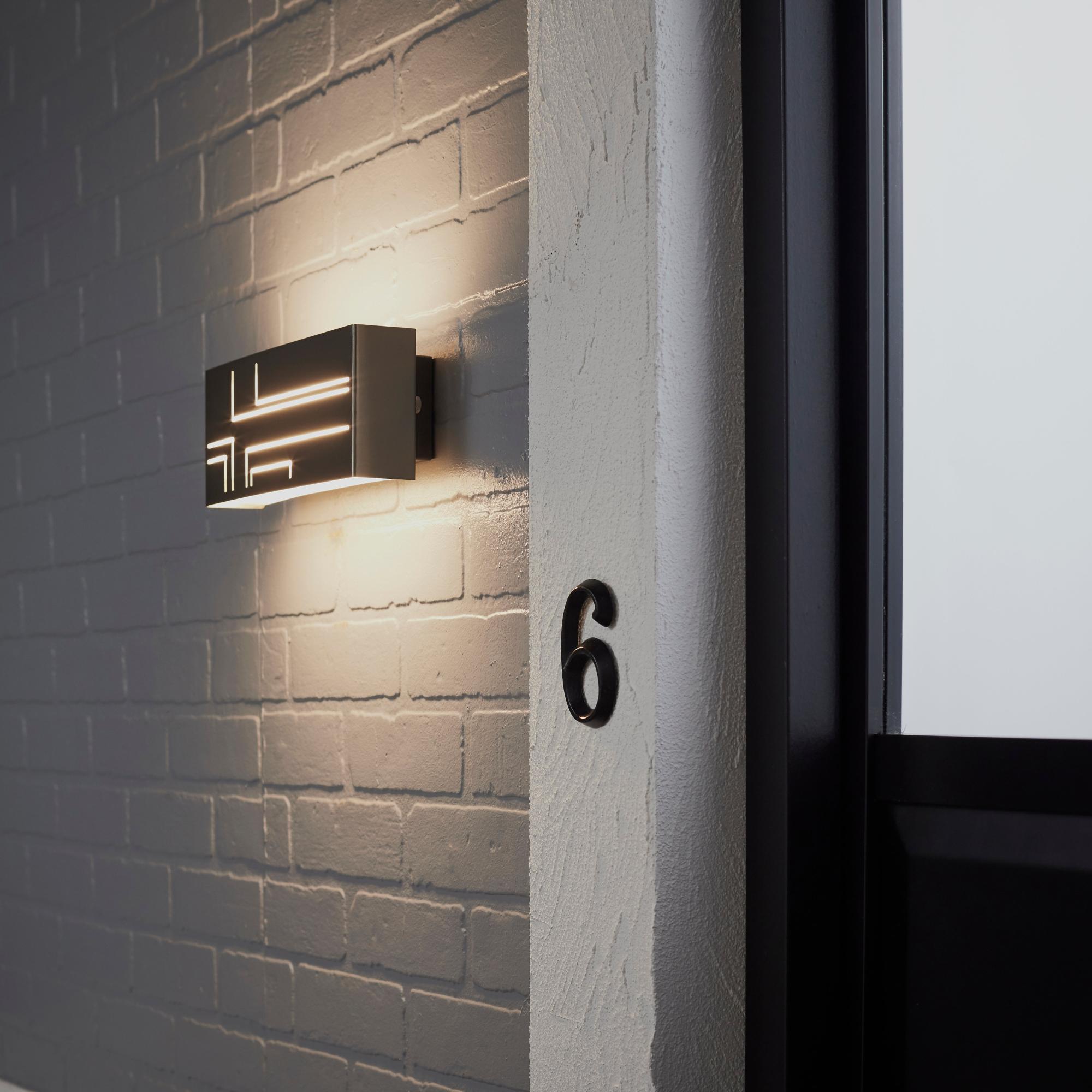 Applique Strip LED in alluminio, grigio, 9.5W 1000LM INSPIRE | Leroy Merlin
