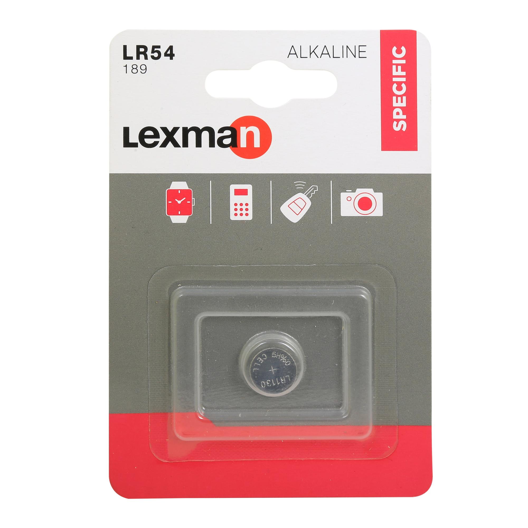 Pila LR54 / D189A / V10GA LEXMAN 844959 1 batteria | Leroy Merlin